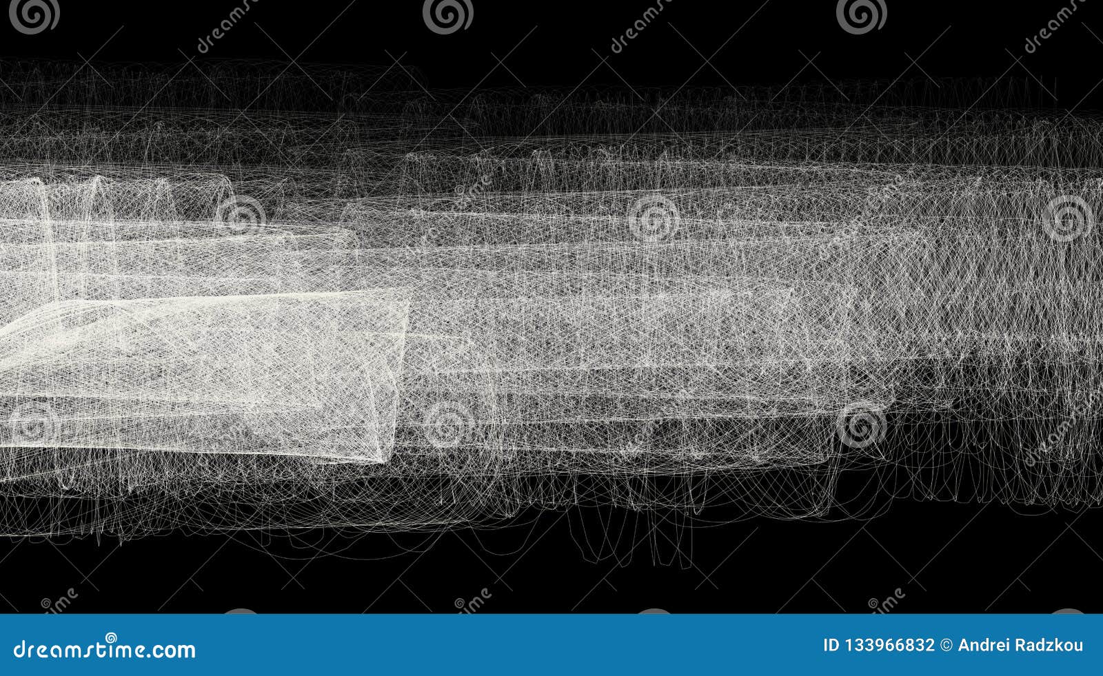 Abstract BW Shaded Background. Vector Graphic Pattern Stock Vector ...