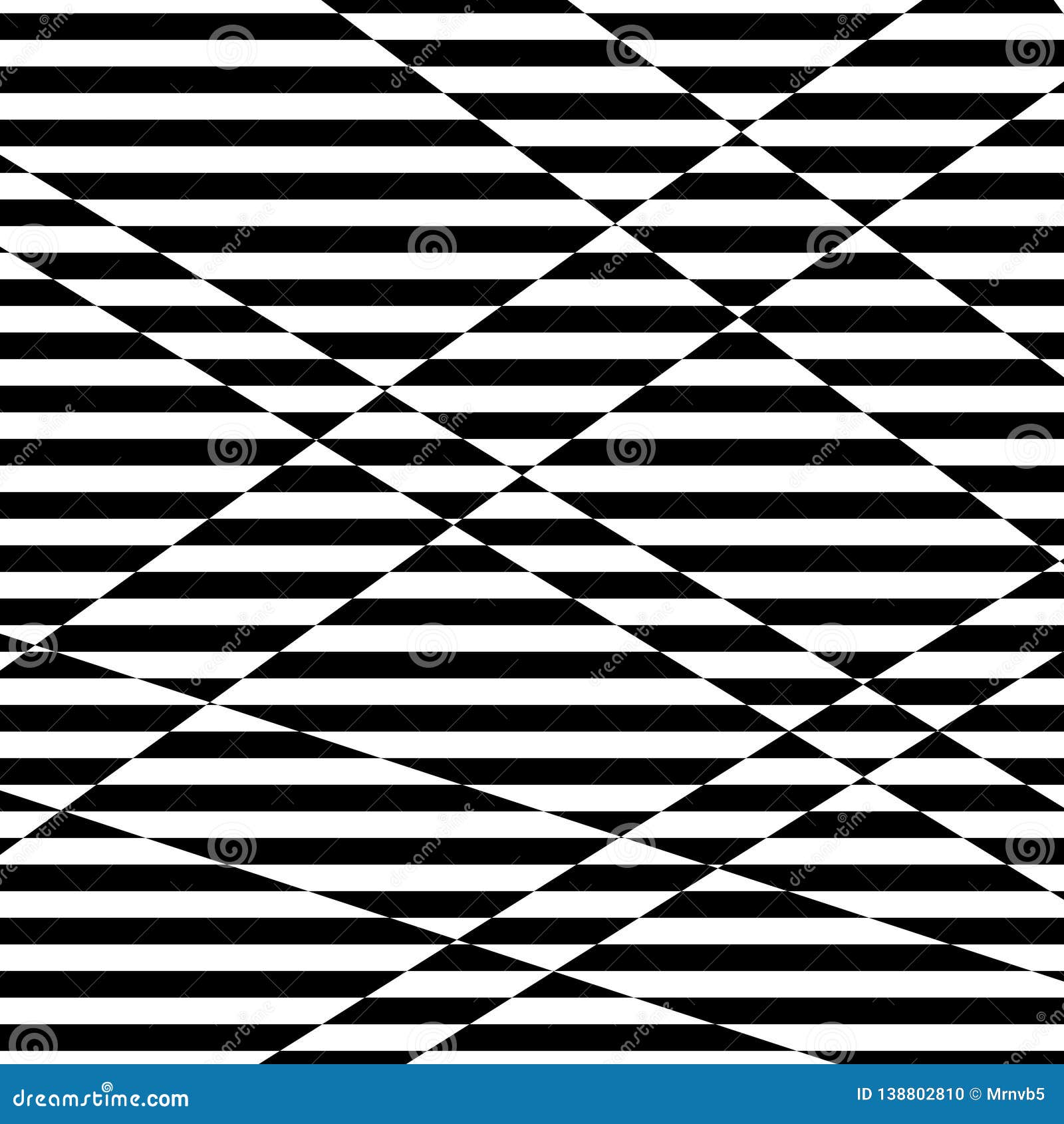 Abstract Black and White Striped Background. Geometric Pattern with ...