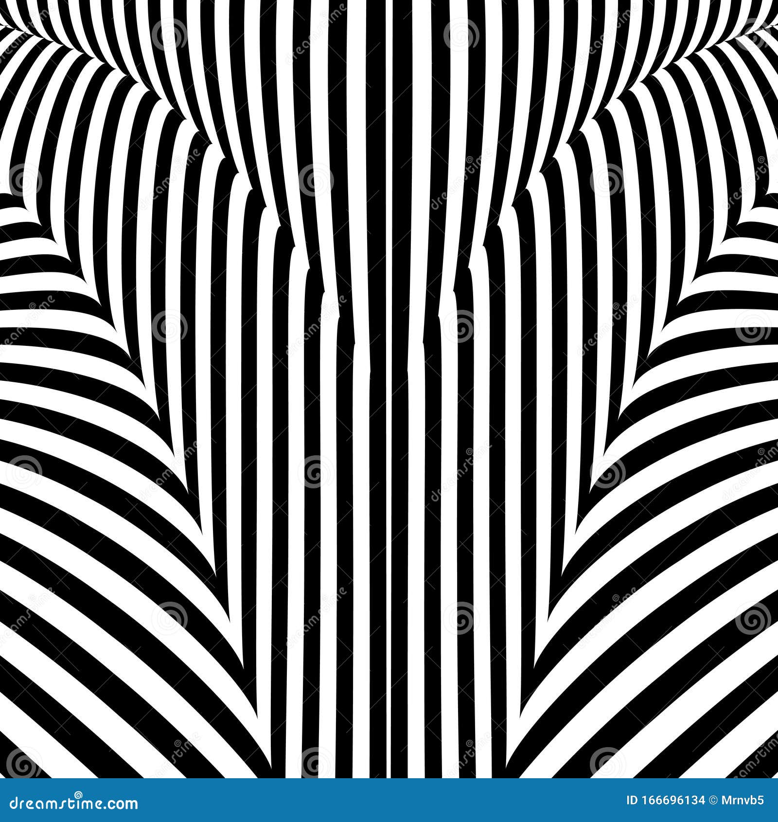 Abstract Black and White Striped Background. Geometric Pattern with ...