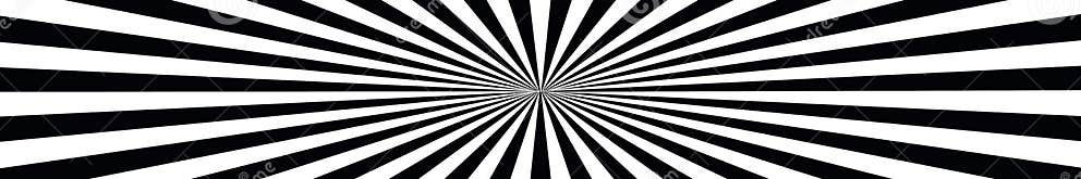 Abstract Black and White Sun Rays - Vector Stock Vector - Illustration ...