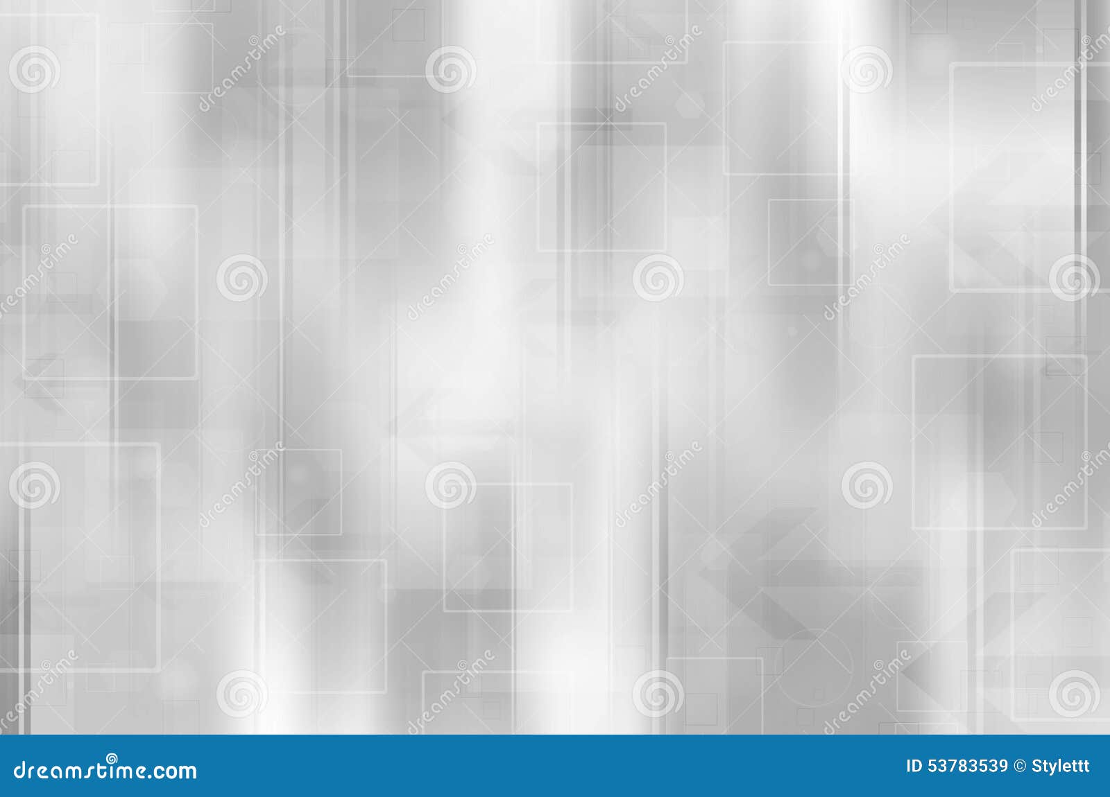 Abstract Black and White Tech Background. Stock Illustration ...