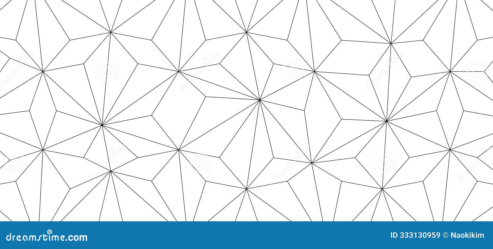 Abstract Black White Triangle. Geometric Line Background. Polygon ...