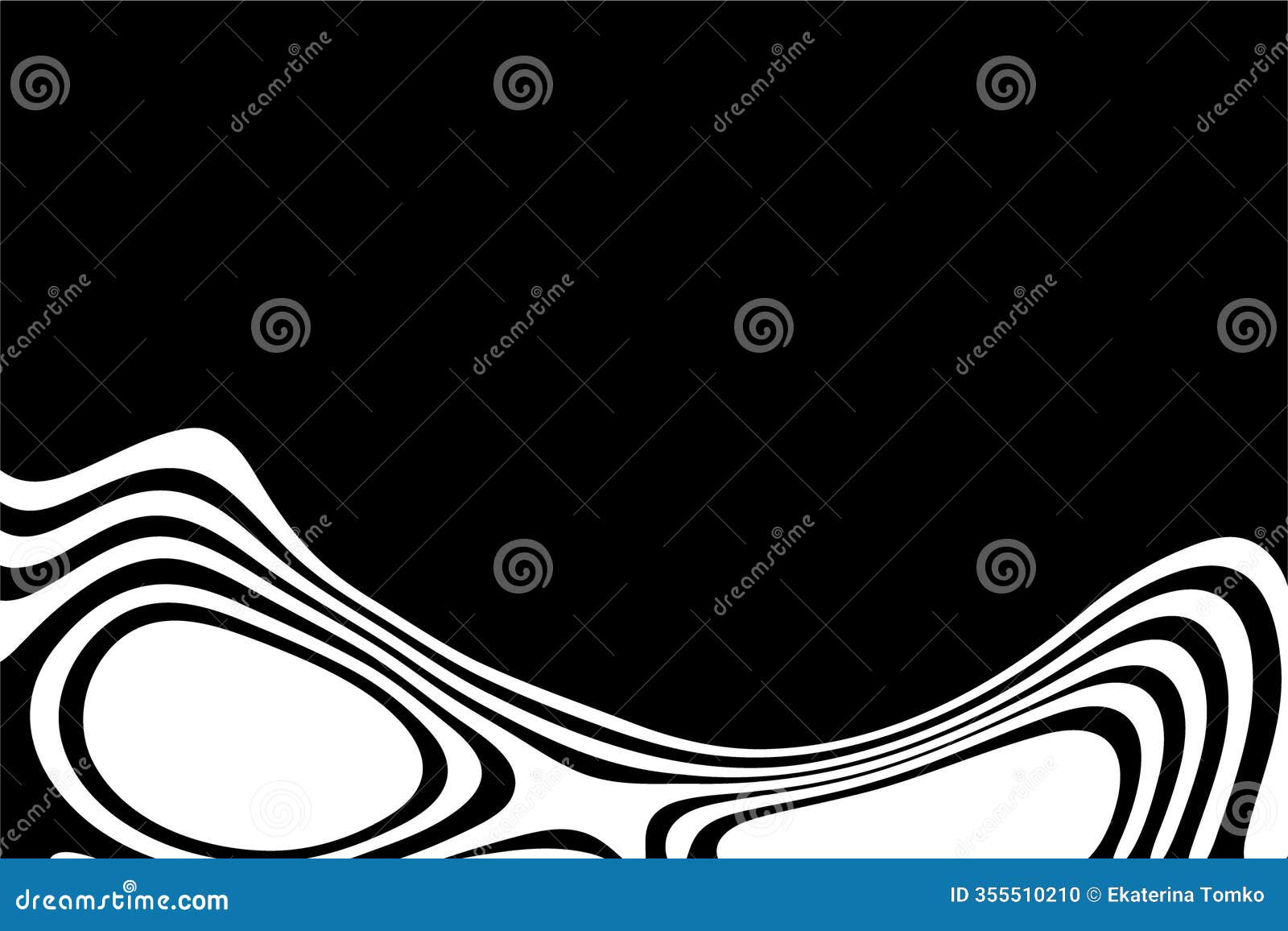 Abstract Black and White Wave Pattern. Eps 10 Stock Illustration ...