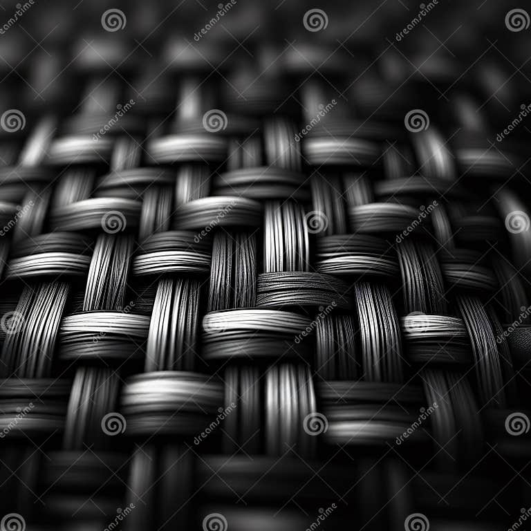 Abstract Black Woven Texture Dark Elegant Background Design Pattern 3D ...