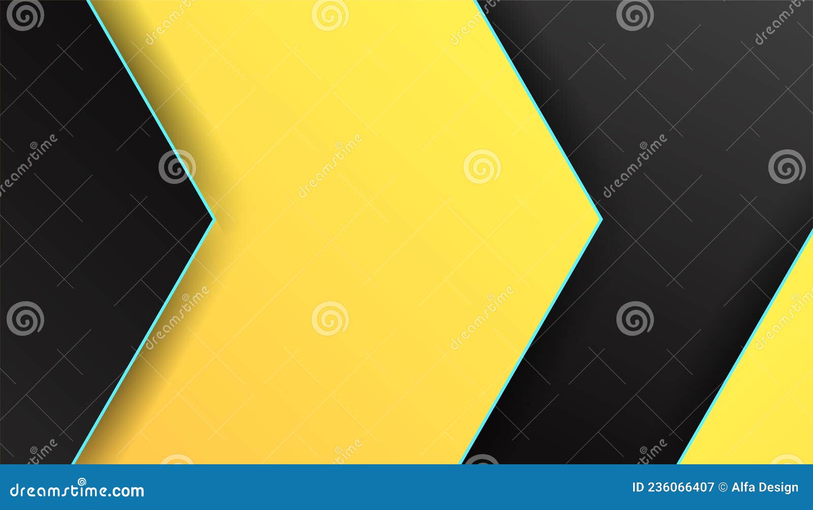 Abstract Black Yellow Corporate Background Stock Vector - Illustration ...