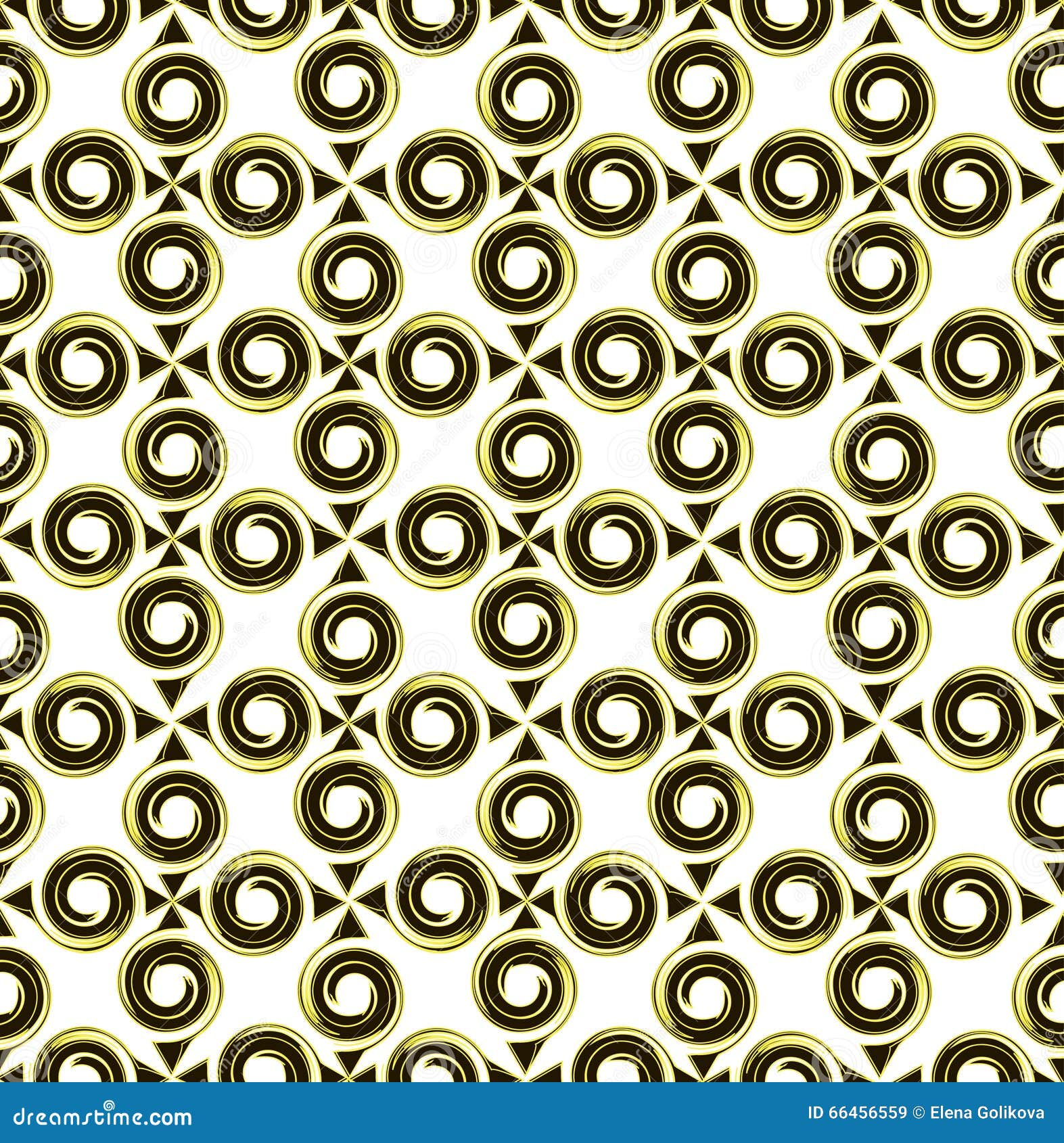 Abstract Black and Yellow Pattern Stock Vector - Illustration of ...
