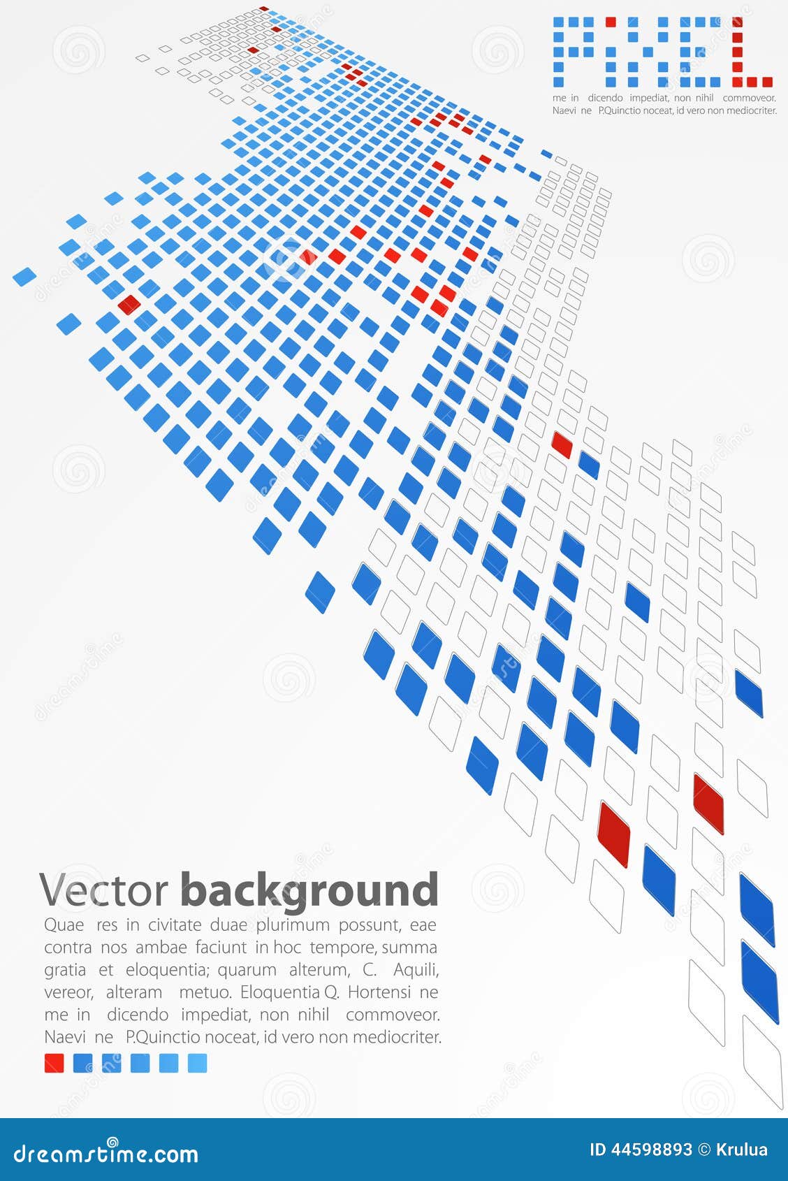 Abstract blank. Pixel art stock vector. Illustration of backdrop - 44598893