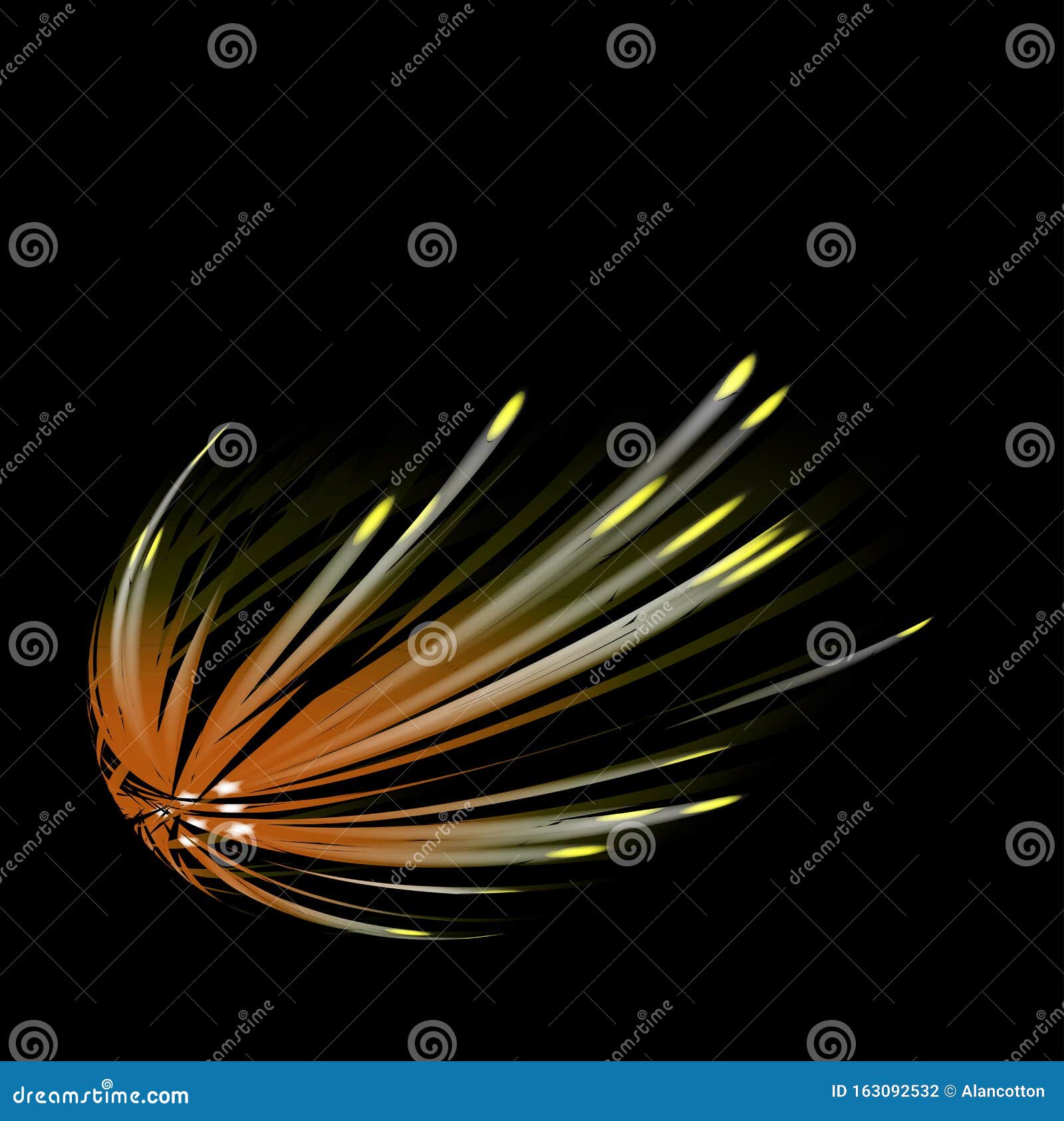 Abstract Blast Backdrop stock vector. Illustration of starburst - 163092532
