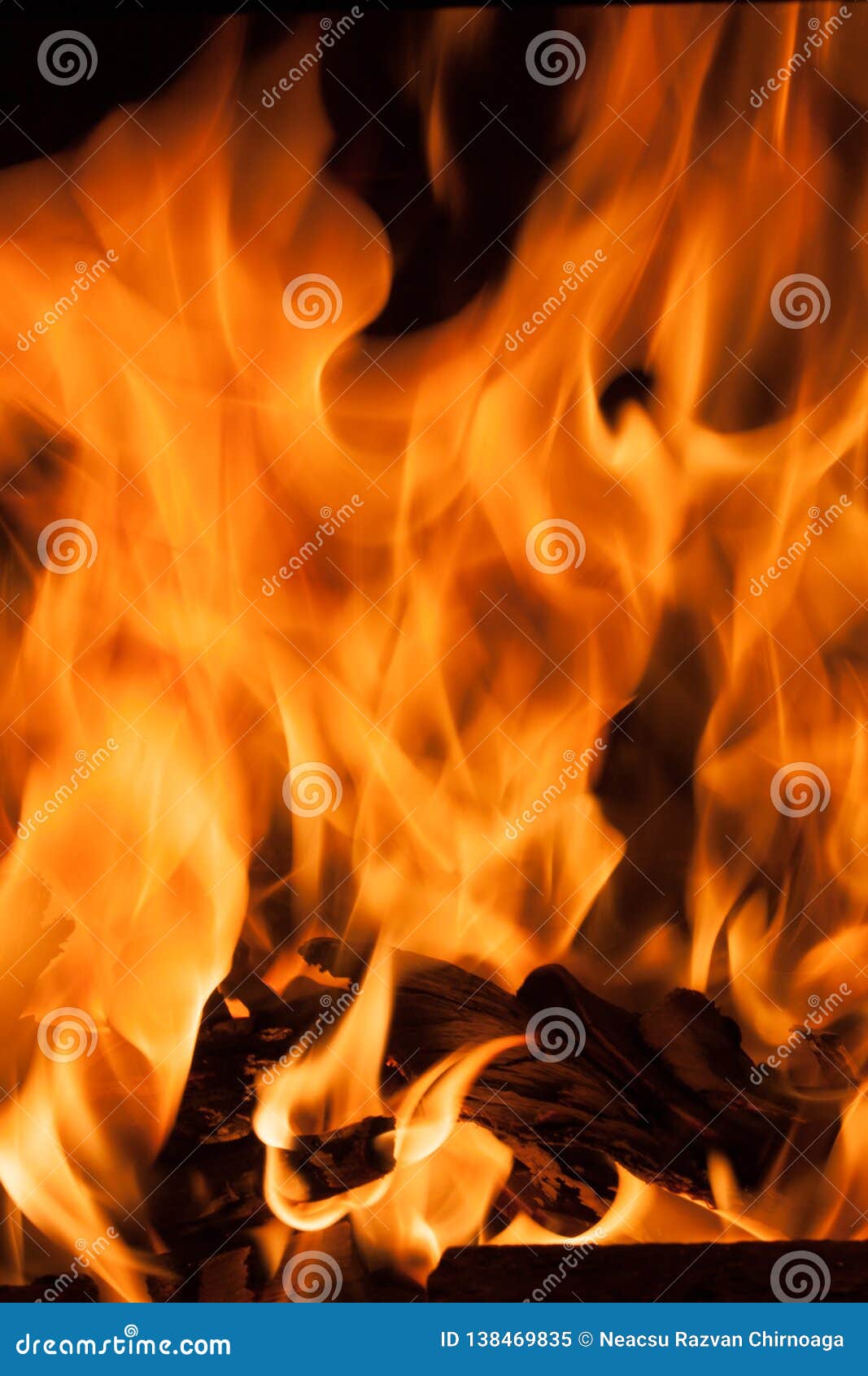 Abstract Blaze Fire Flame Texture Background Stock Image ...