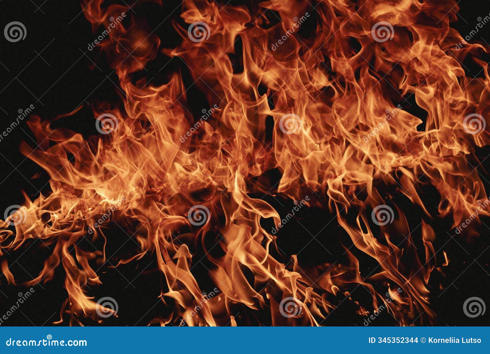 Abstract Blaze Fire Flames Texture Background Stock Photography ...