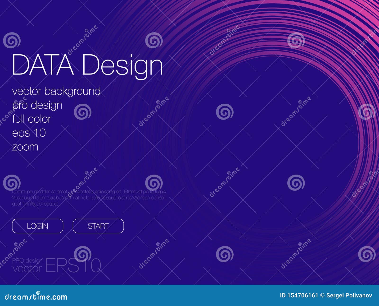 Abstract Blend Background. Template for Web Site Stock Vector ...