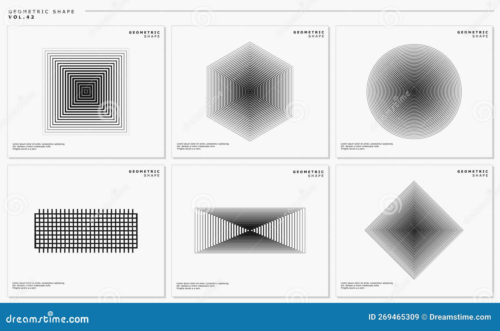 Abstract Blend Line Basic Shape Logo Design Template. Modern Line ...