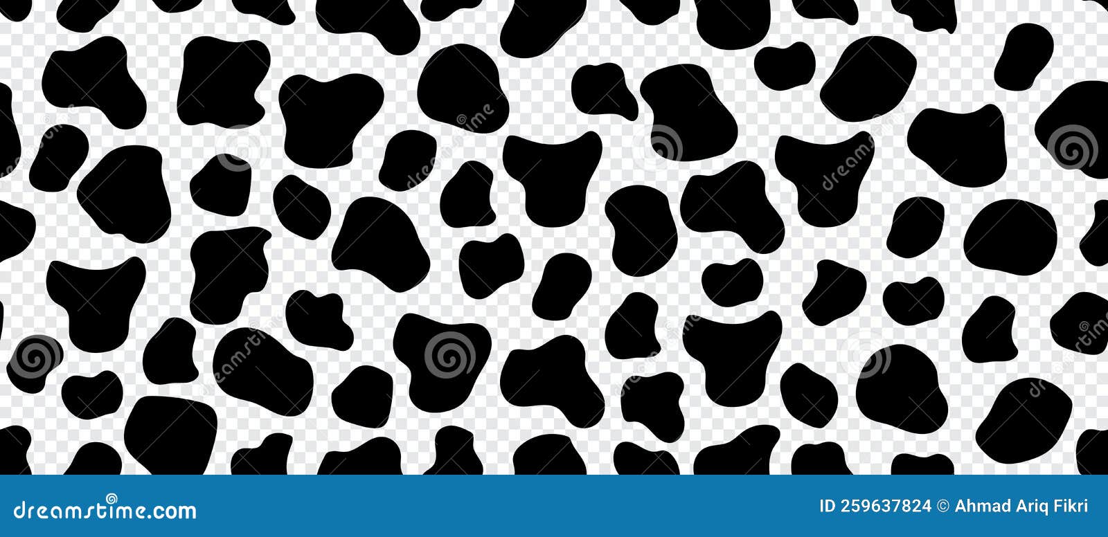 Abstract Blob Seamless Vector Repeat Pattern Design Abstract Blobs Seamless Background