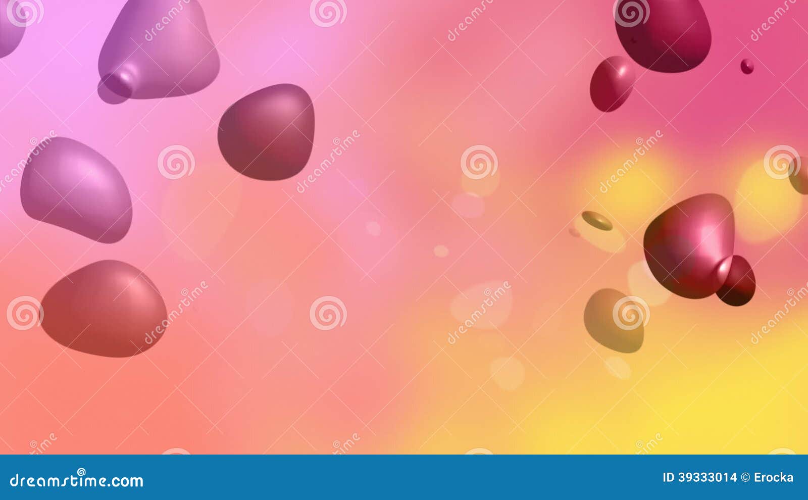 Abstract Blobs Background Loop Stock Footage - Video of seamless ...