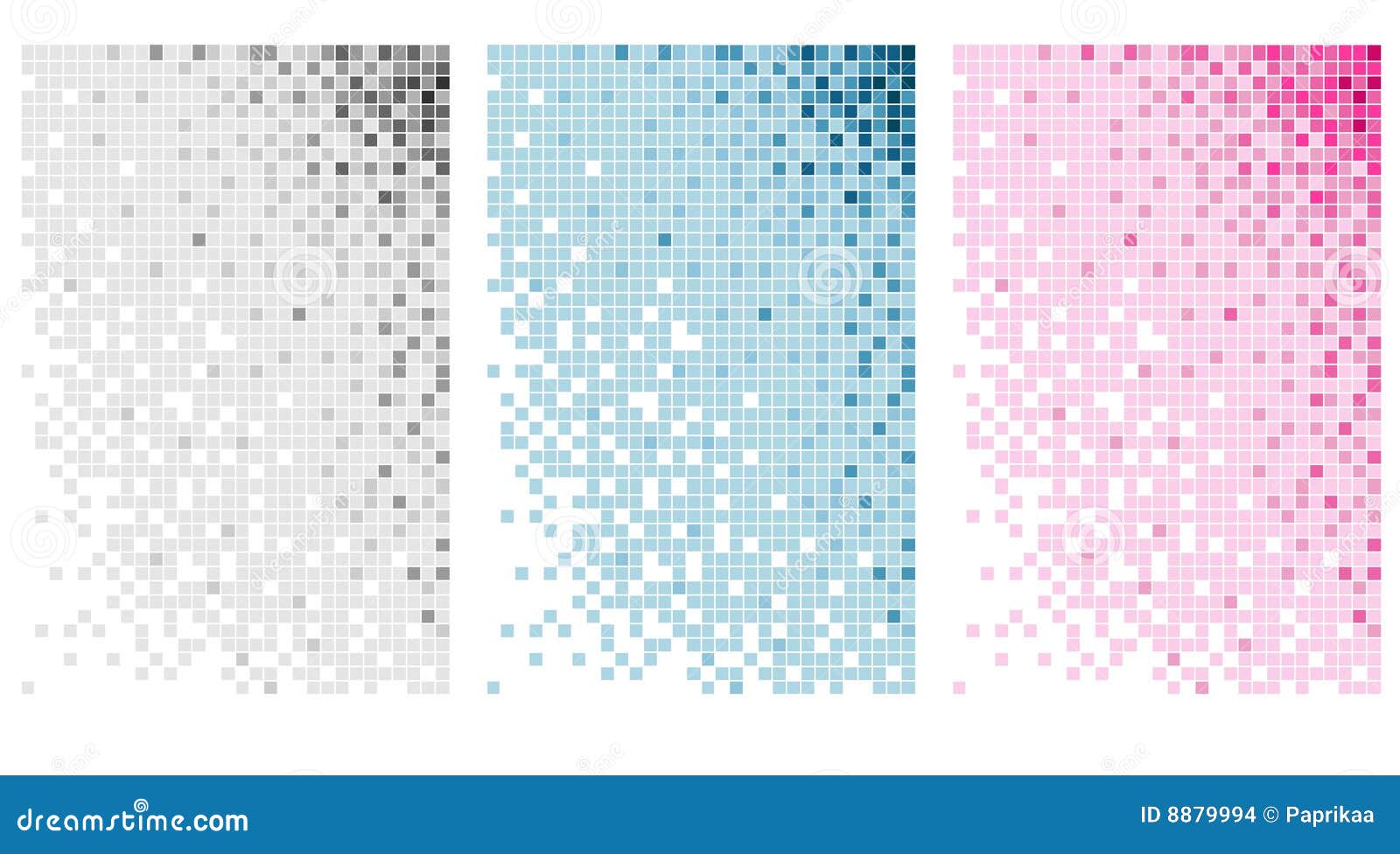 Abstract Block Background Set Stock Vector - Illustration of decor ...