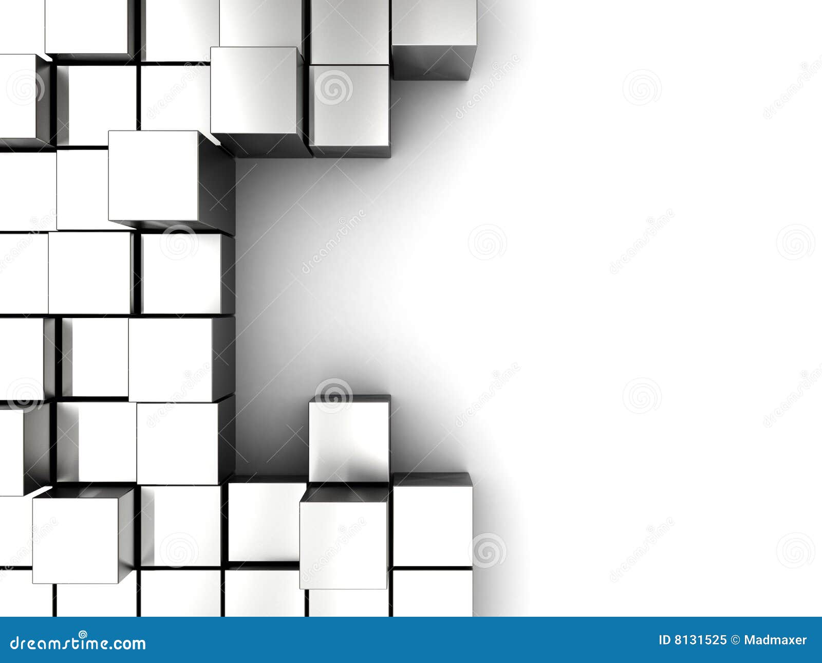 Abstract blocks stock illustration. Illustration of object - 8131525