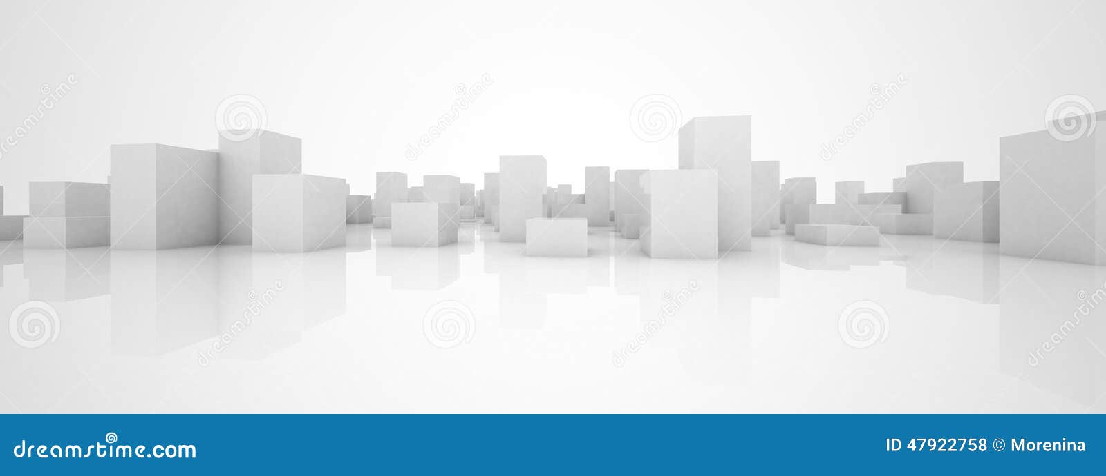 Abstract blocks city stock illustration. Illustration of district ...