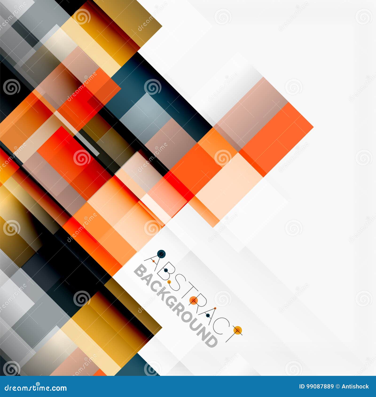 Abstract Blocks Template Design Background, Simple Geometric Shapes on ...