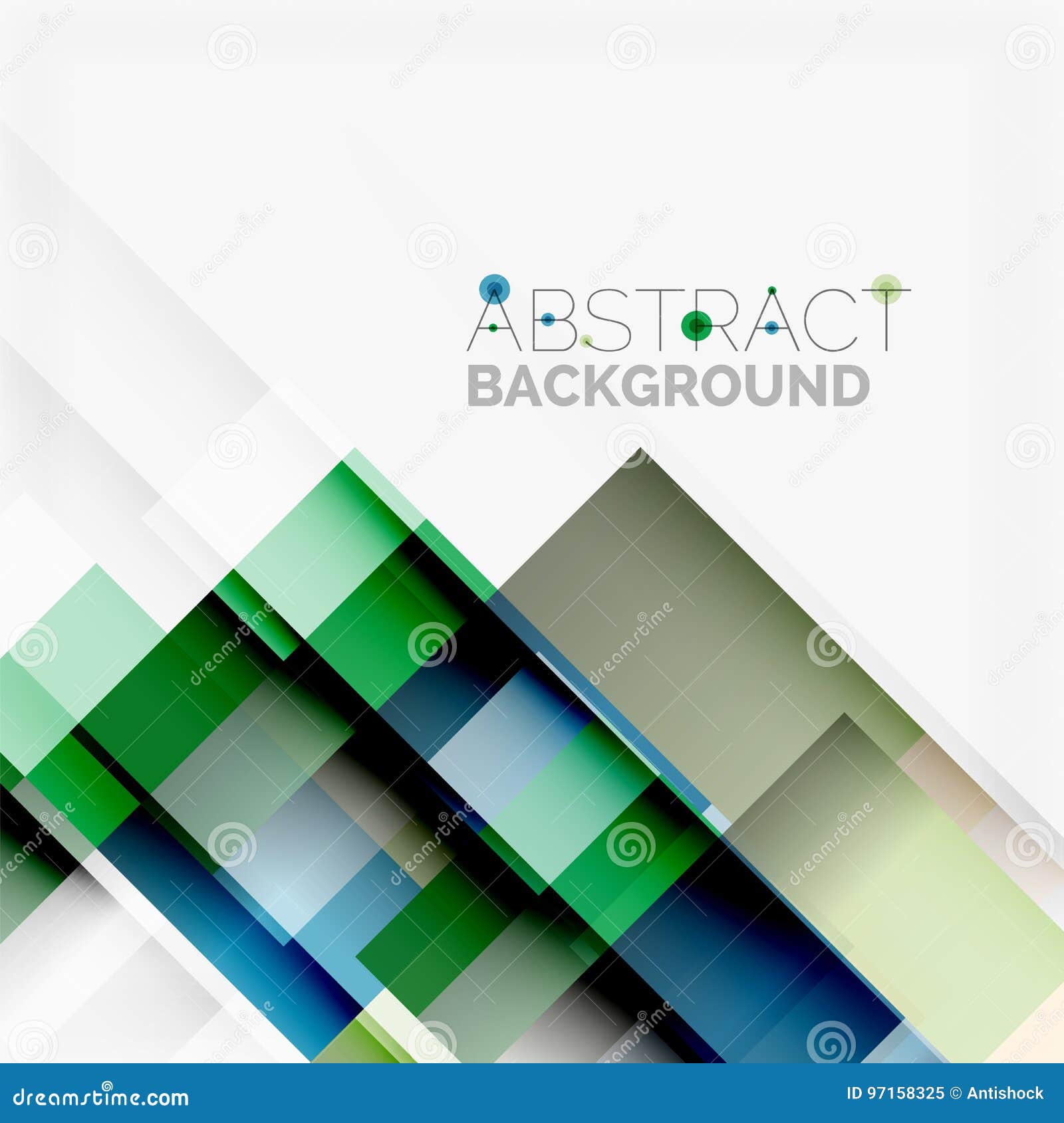 Abstract Blocks Template Design Background, Simple Geometric Shapes on ...