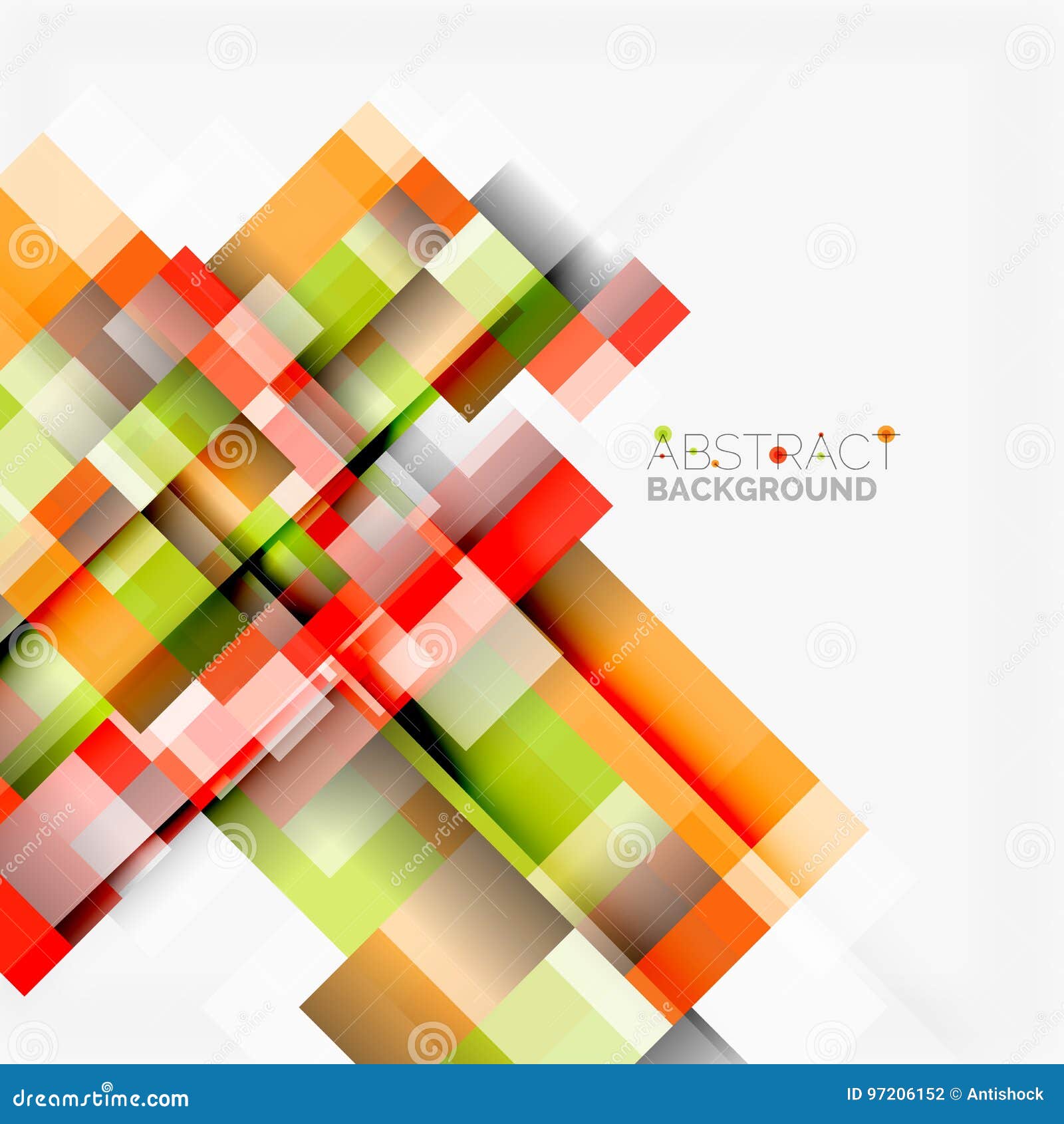 Abstract Blocks Template Design Background, Simple Geometric Shapes on ...