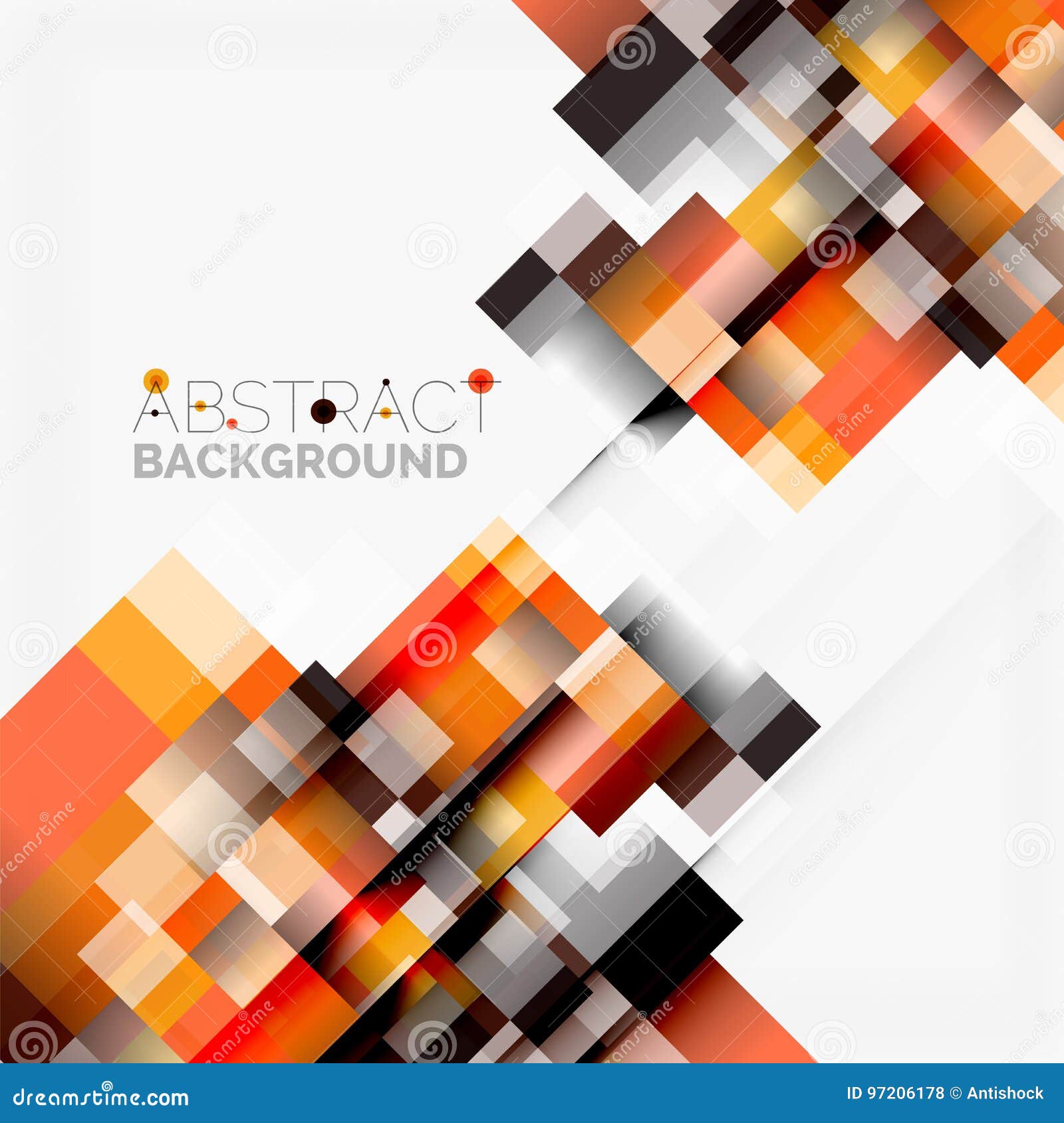 Abstract Blocks Template Design Background, Simple Geometric Shapes on ...