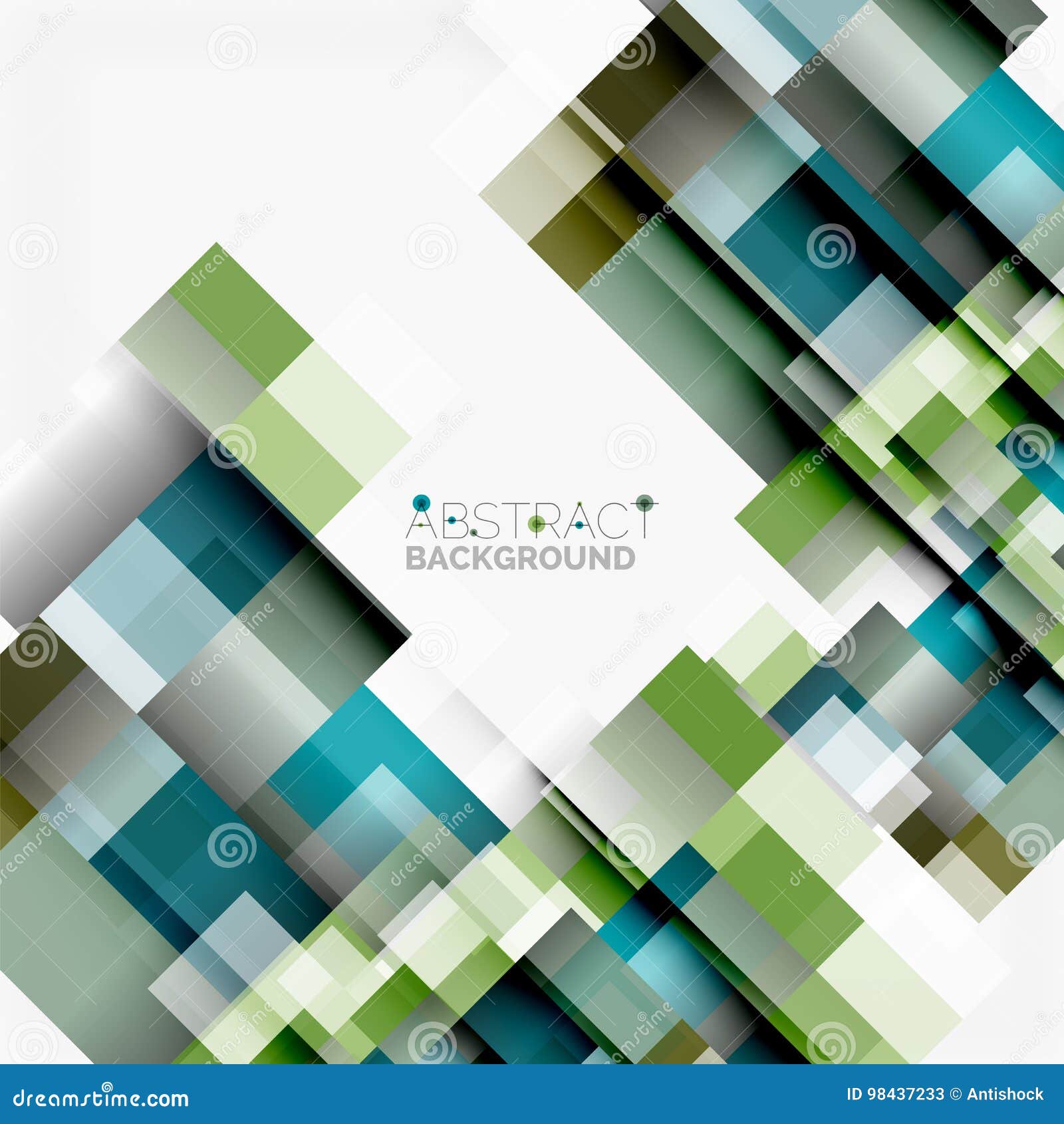 Abstract Blocks Template Design Background, Simple Geometric Shapes on ...