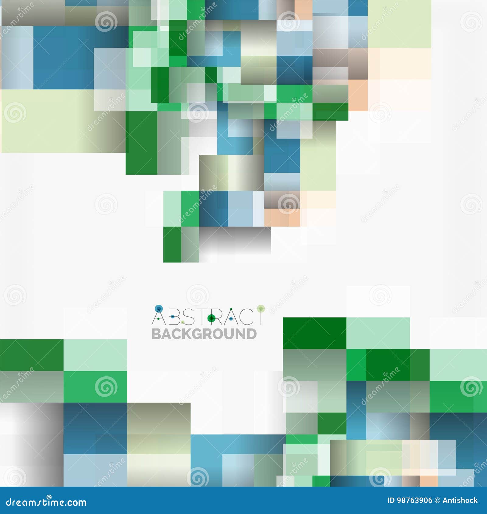 Abstract Blocks Template Design Background, Simple Geometric Shapes on ...