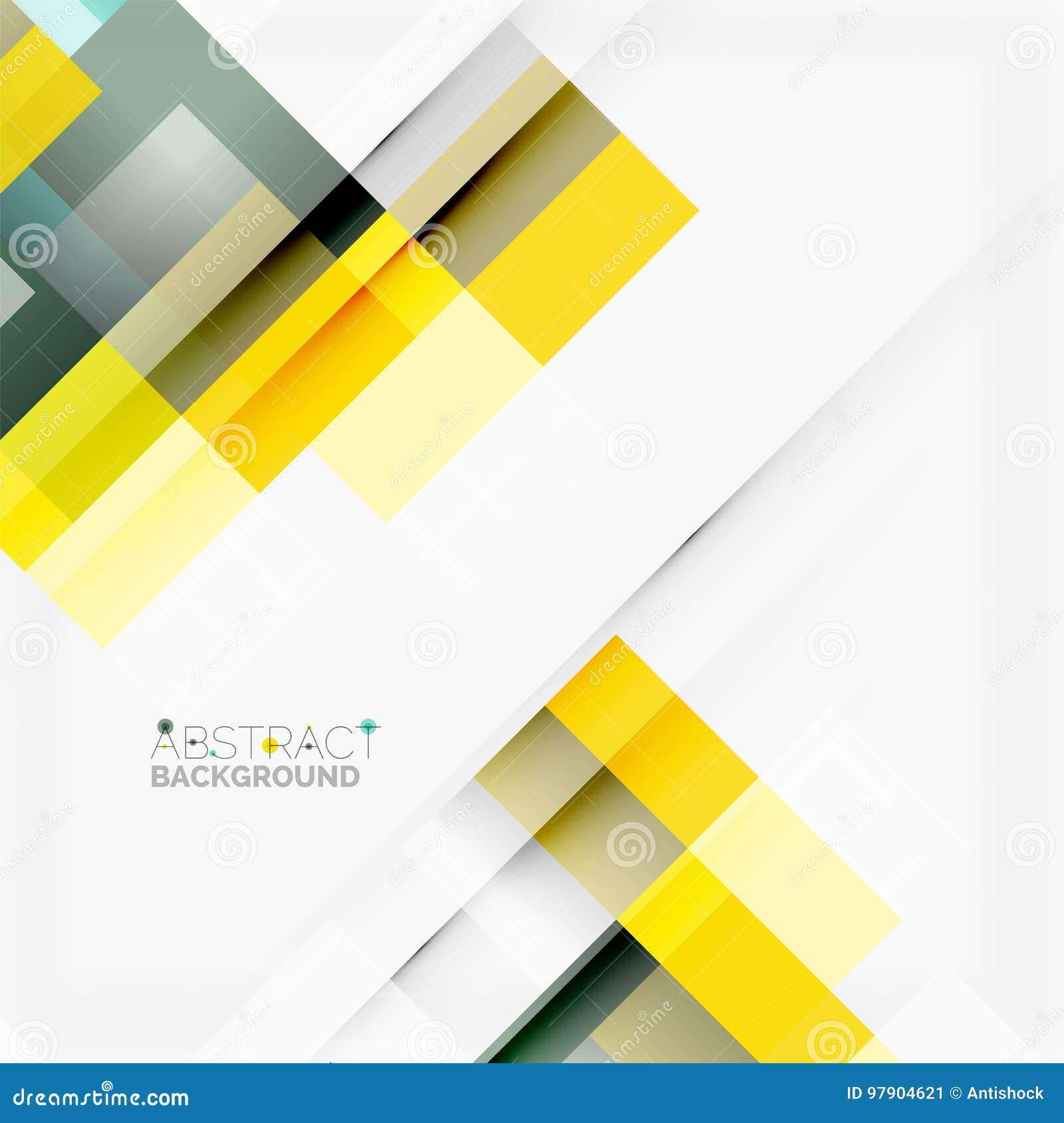 Abstract Blocks Template Design Background Stock Vector - Illustration ...