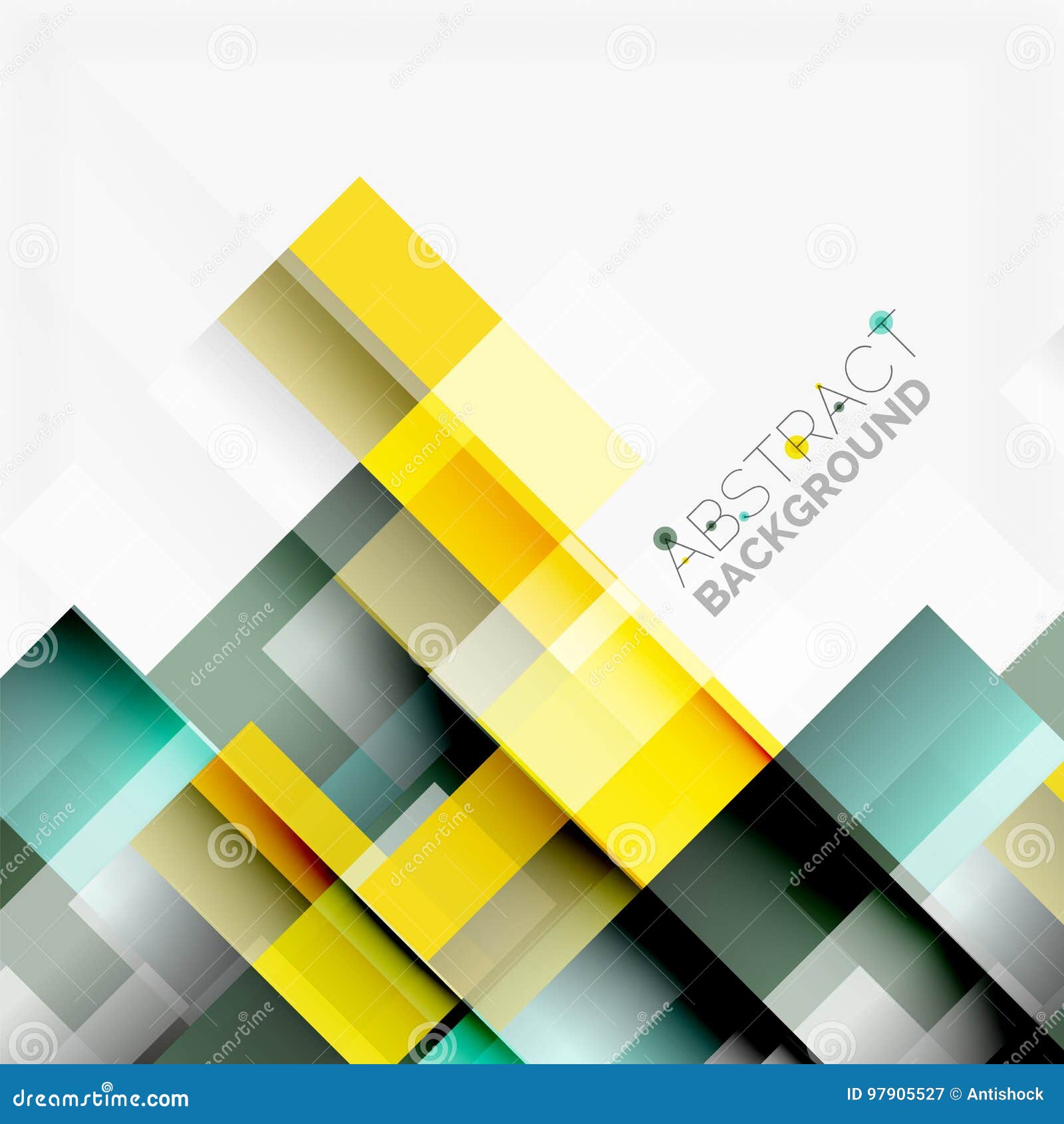 Abstract Blocks Template Design Background Stock Vector - Illustration ...