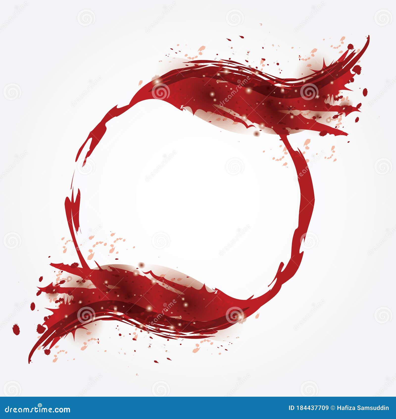 Abstract Blood. Vector Illustration Decorative Background Design Stock ...