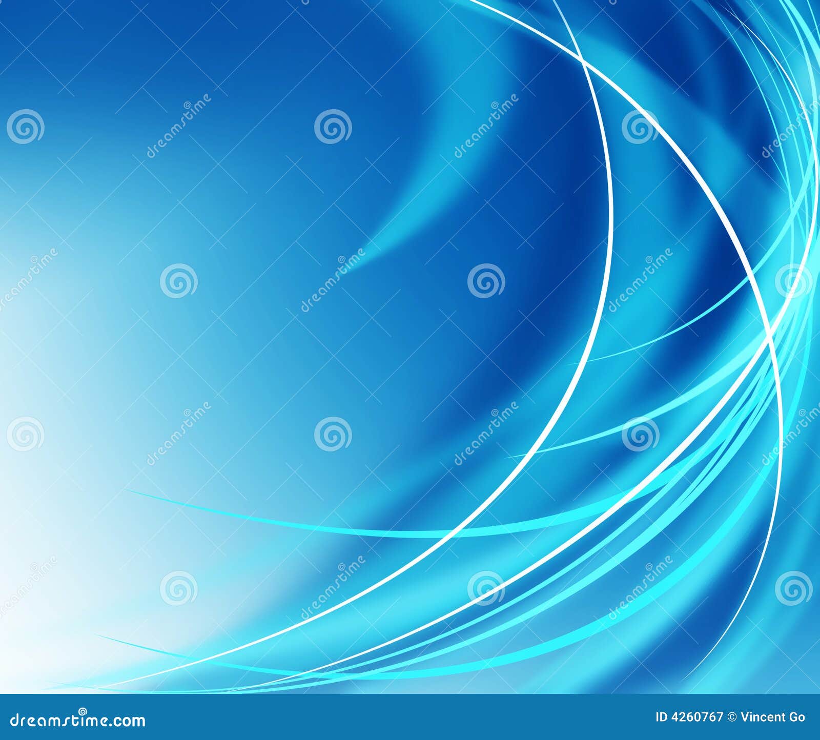 Abstract blue stock illustration. Illustration of lines - 4260767
