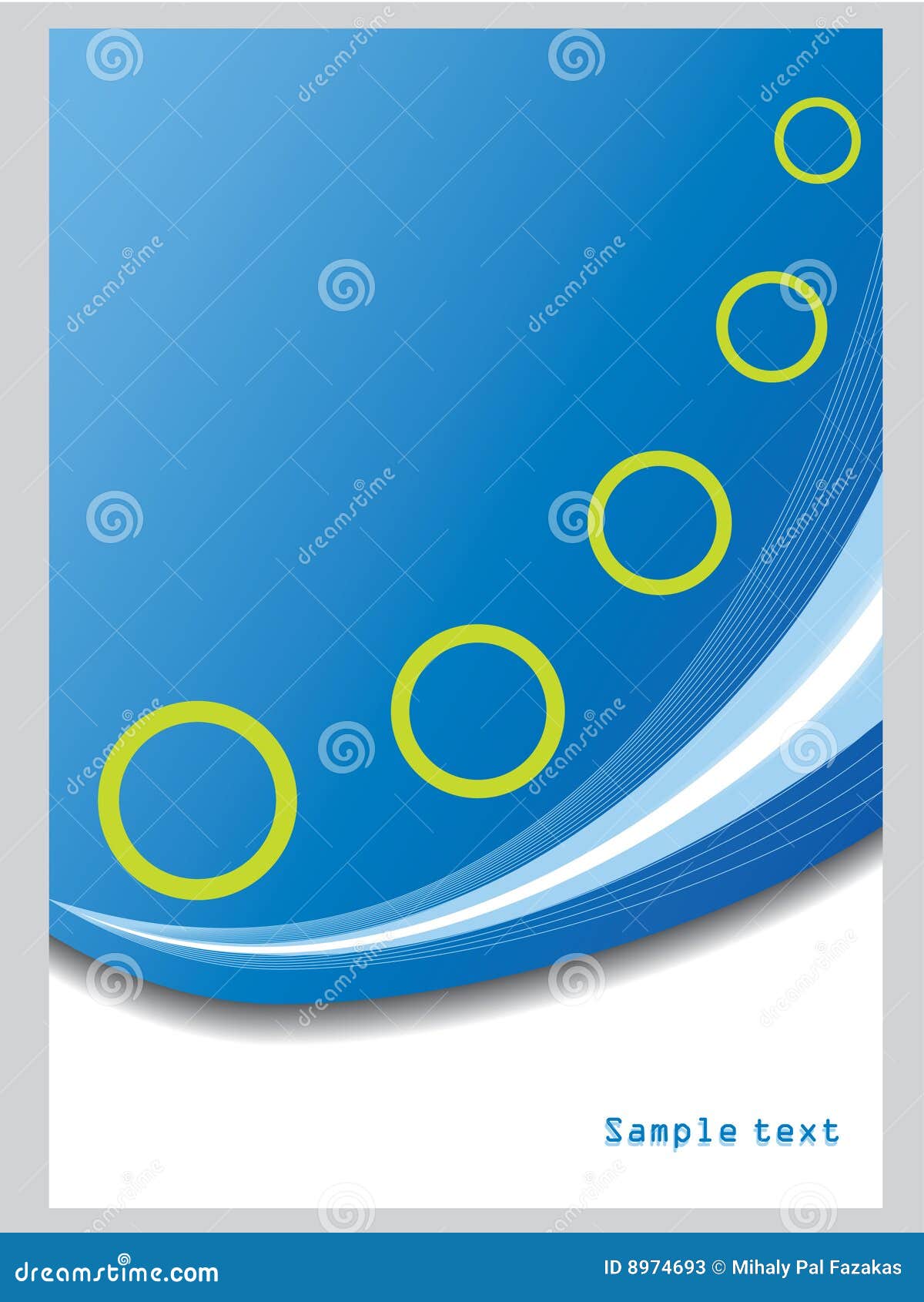 Abstract blue stock vector. Illustration of blue, artwork - 8974693