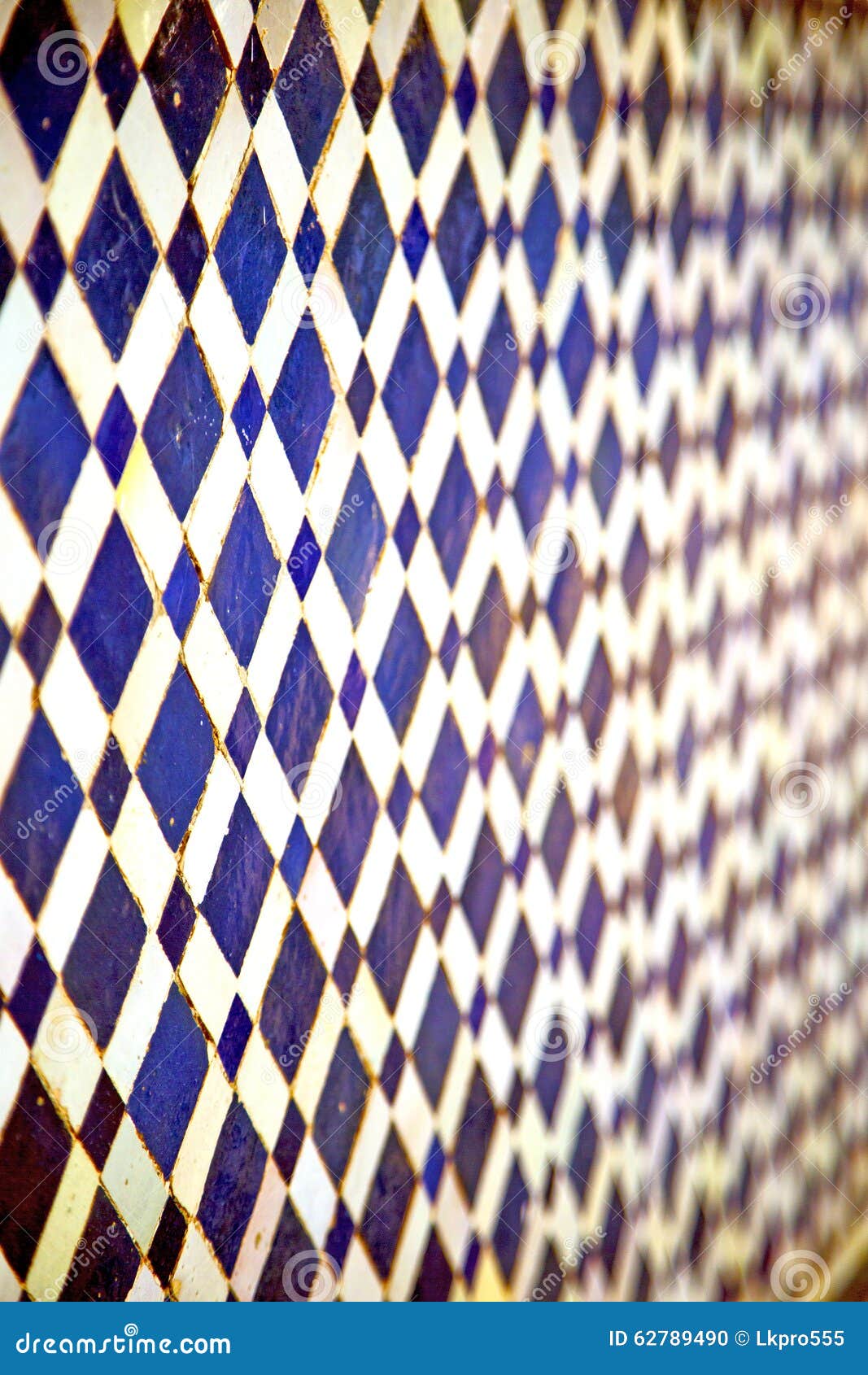 Abstract Blue in Africa Tile the Stock Illustration - Illustration of ...