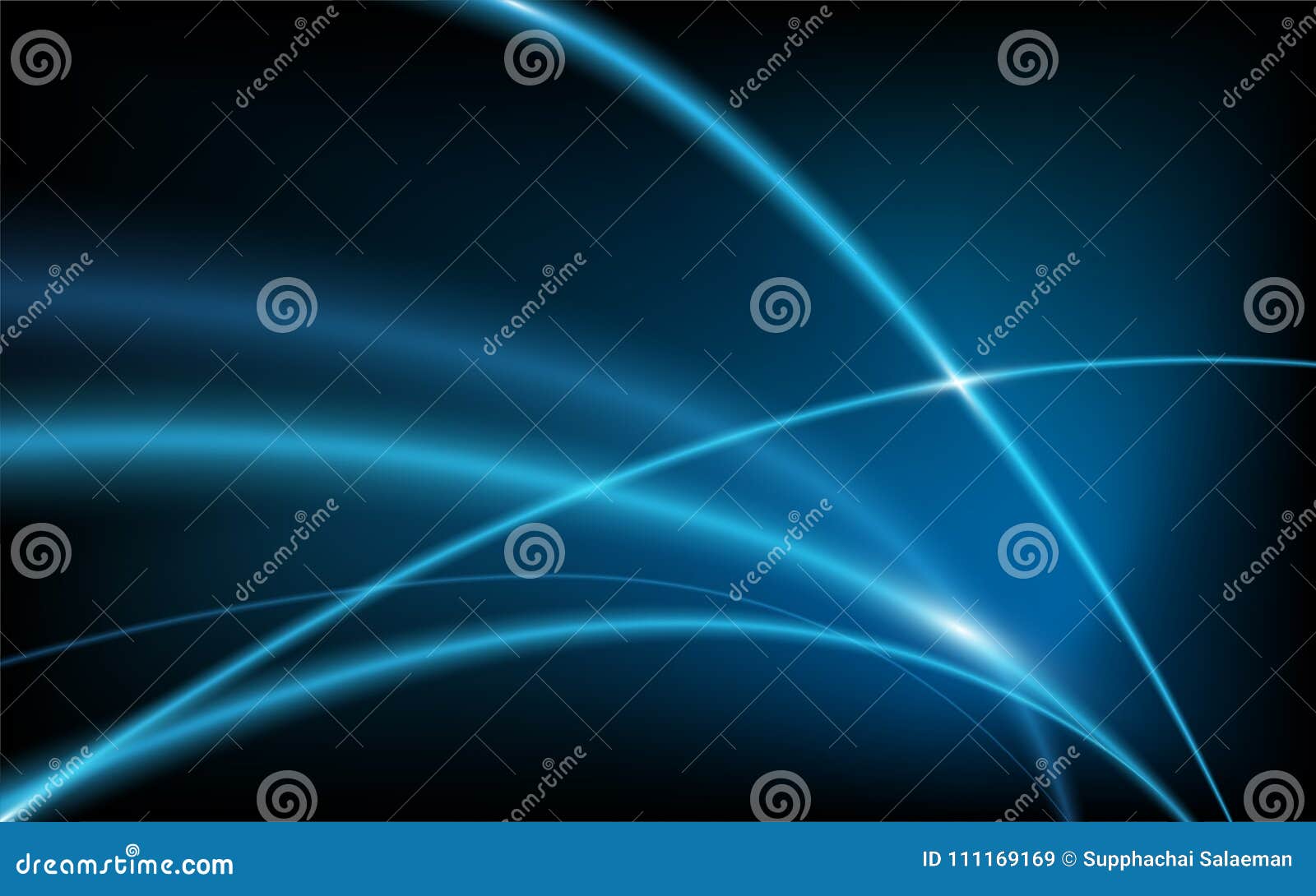 Abstract Blue Backdrop Smooth Lighting Background Stock Vector ...