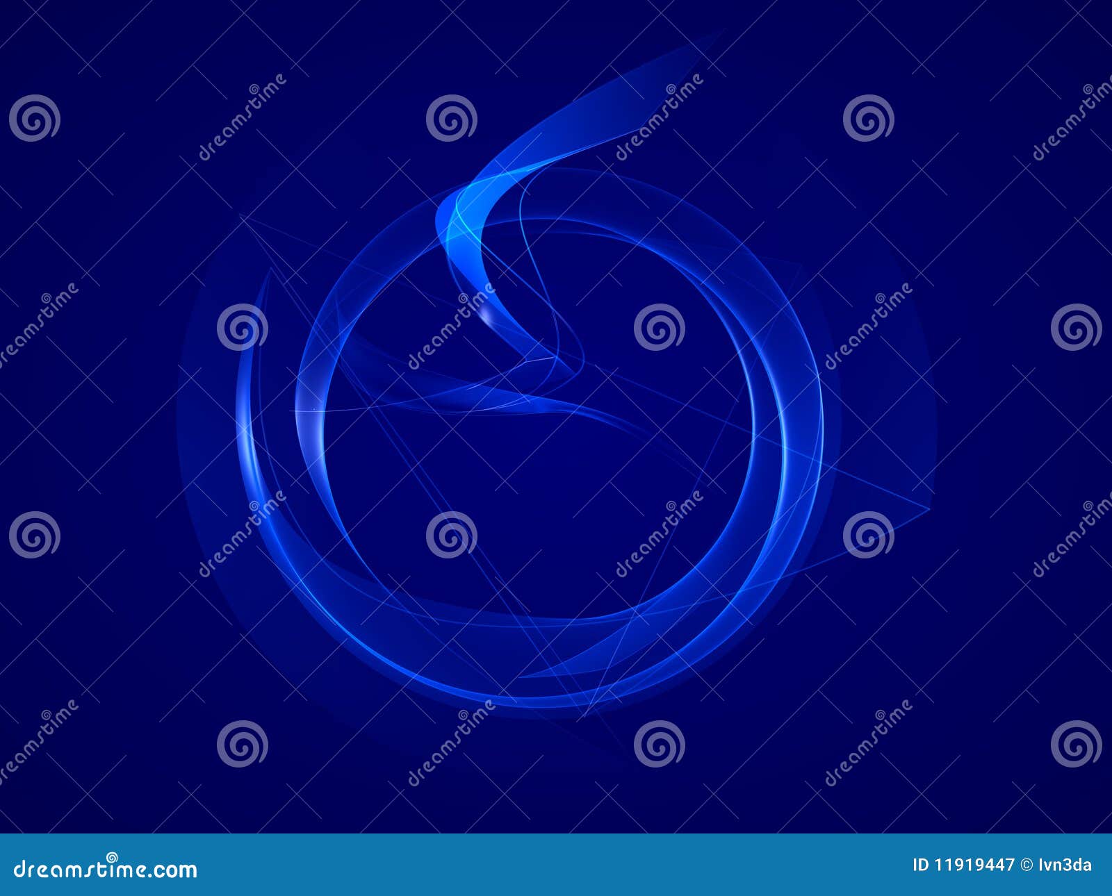 Abstract blue background stock illustration. Illustration of waves ...