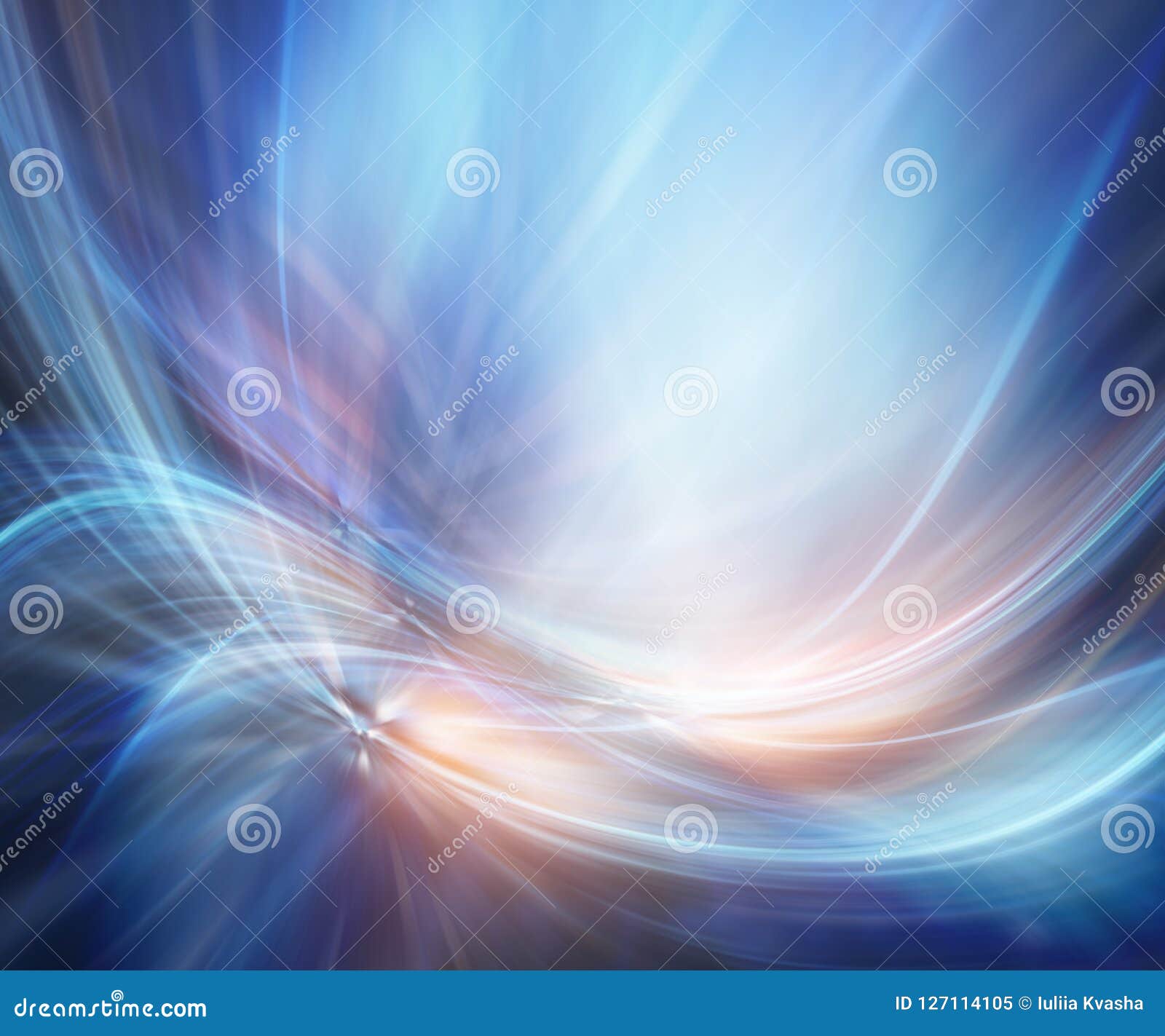 Abstract blue background stock image. Image of beam - 127114105