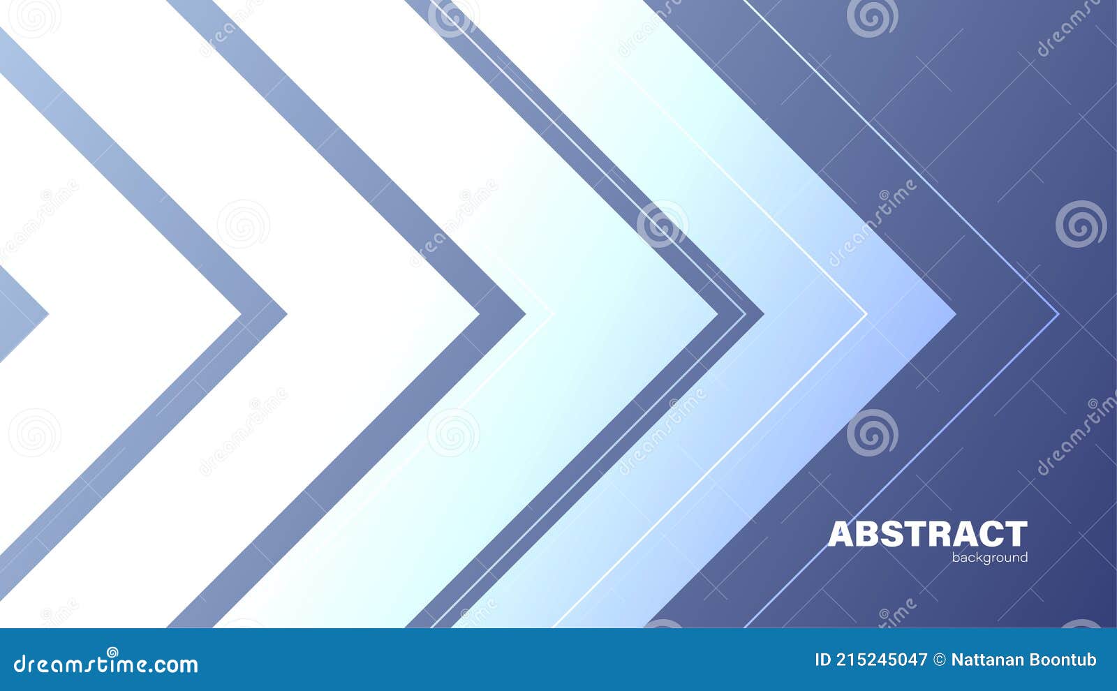 Abstract Blue Background and Arrow Lines, Background with Copy Space ...