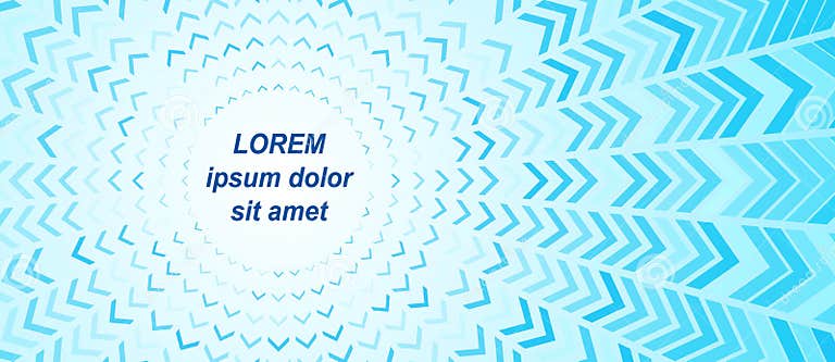 Abstract Blue Background with Arrows Like Sun Rays Stock Vector ...