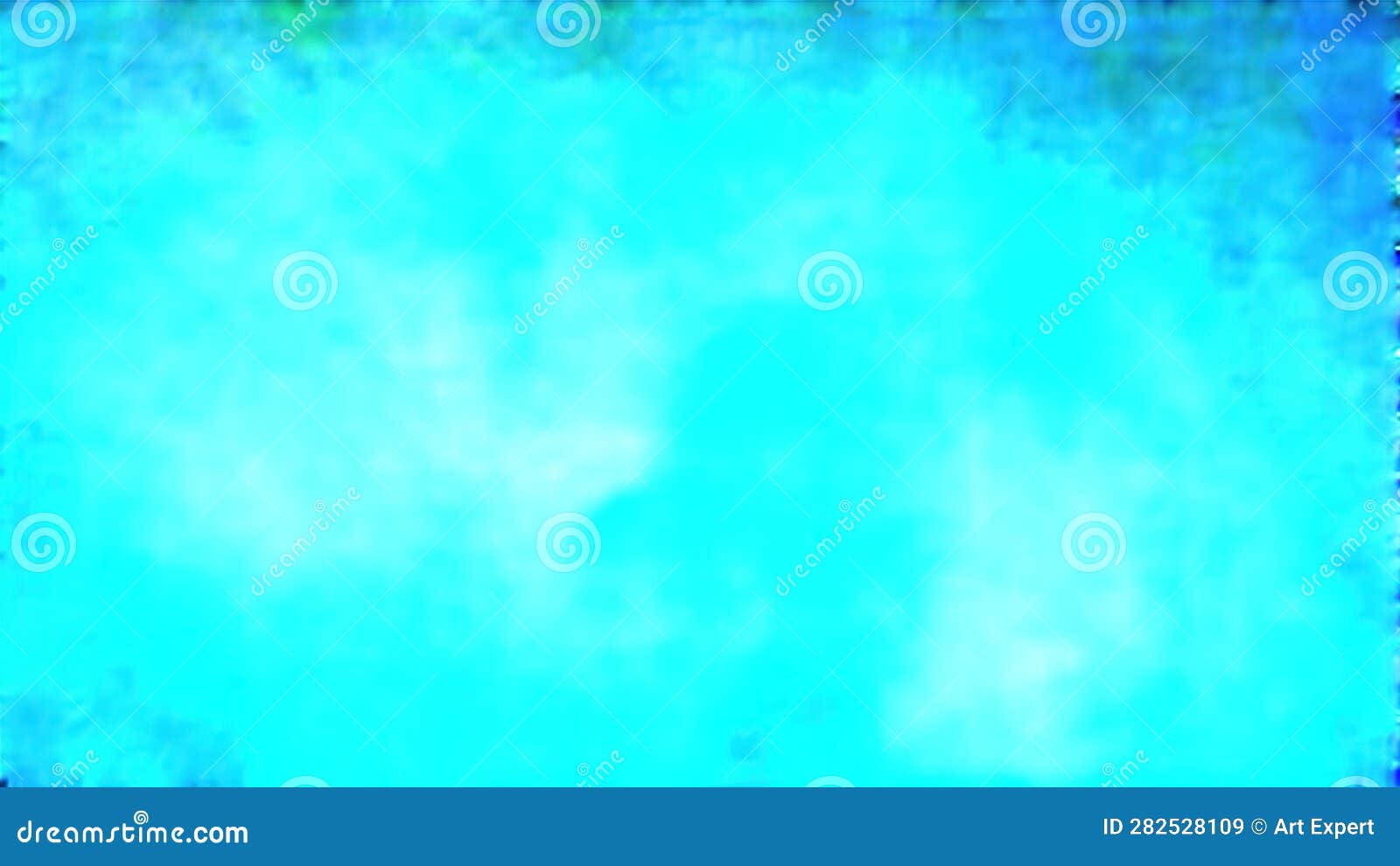 Abstract Blue Background for a Banner in Cold Colors Stock Illustration ...
