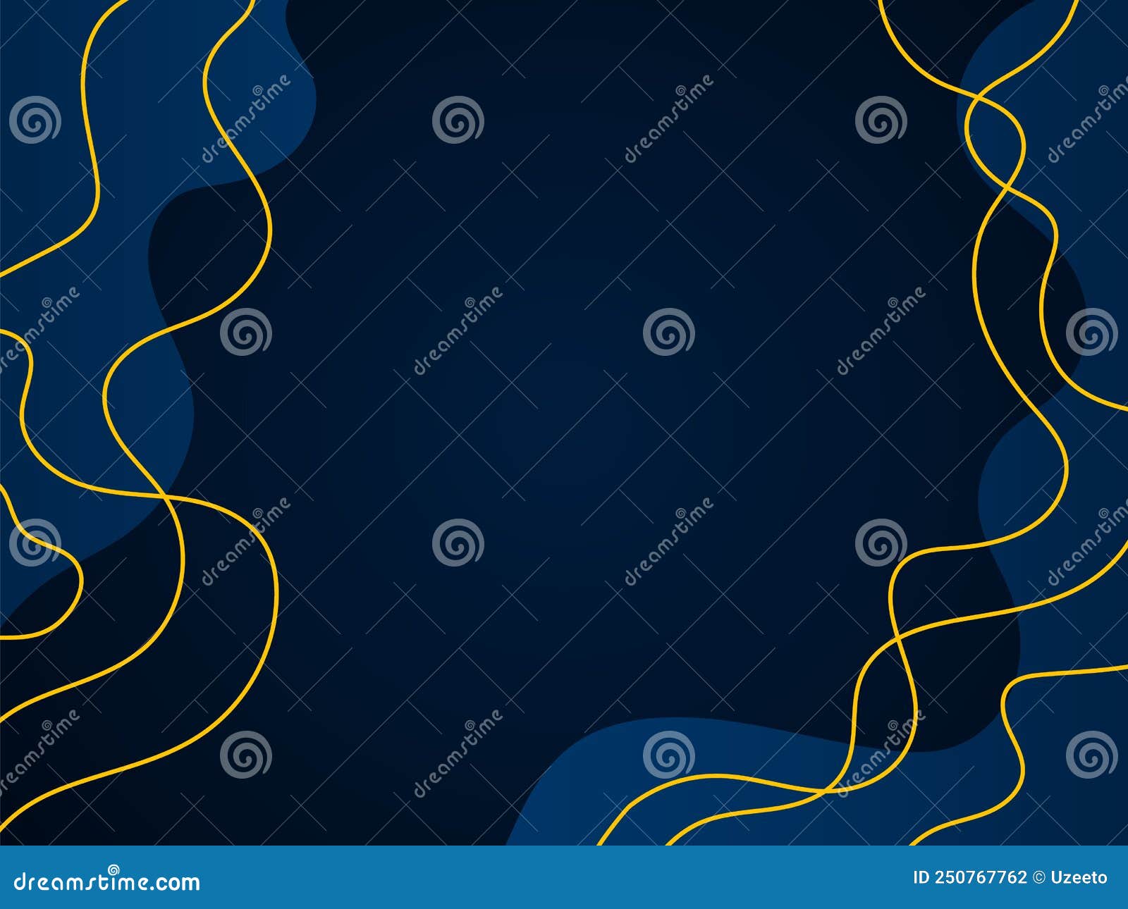 Abstract Blue Background with Blank Spaces for Your Project Stock ...