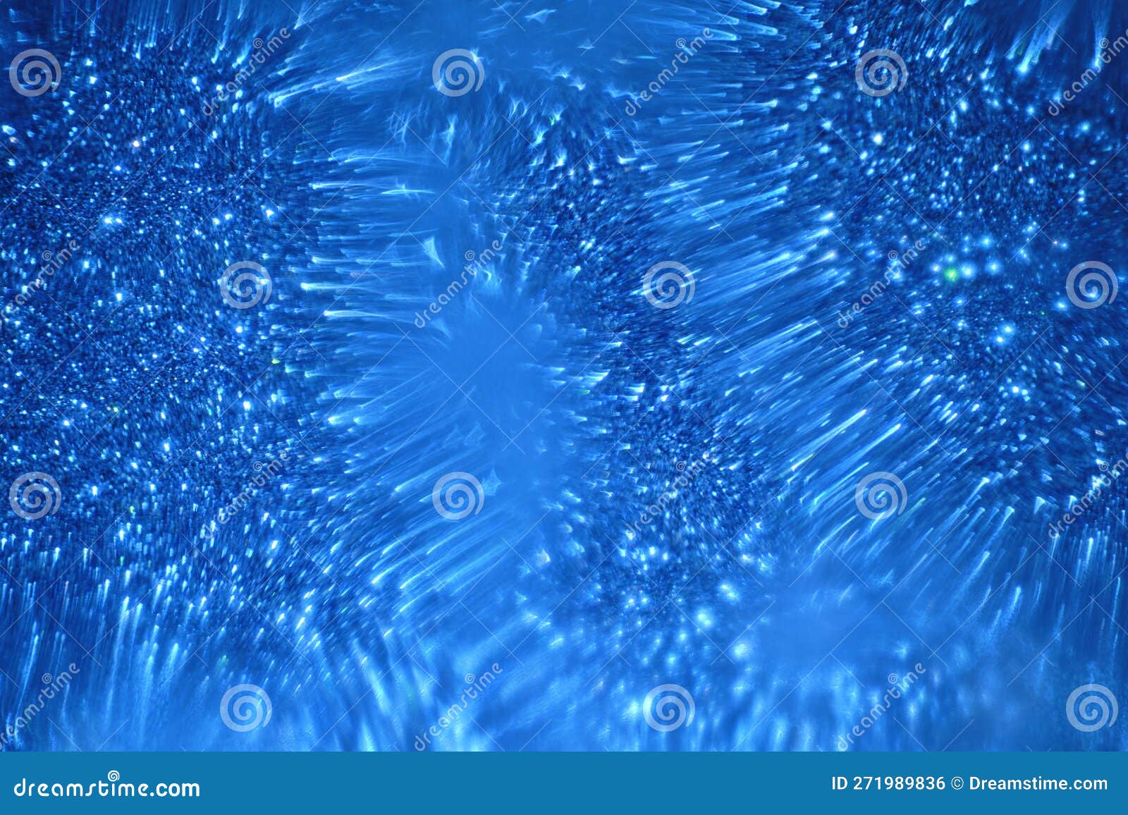 Abstract Blue Background with Blurred Shiny Shapes Stock Photo - Image ...