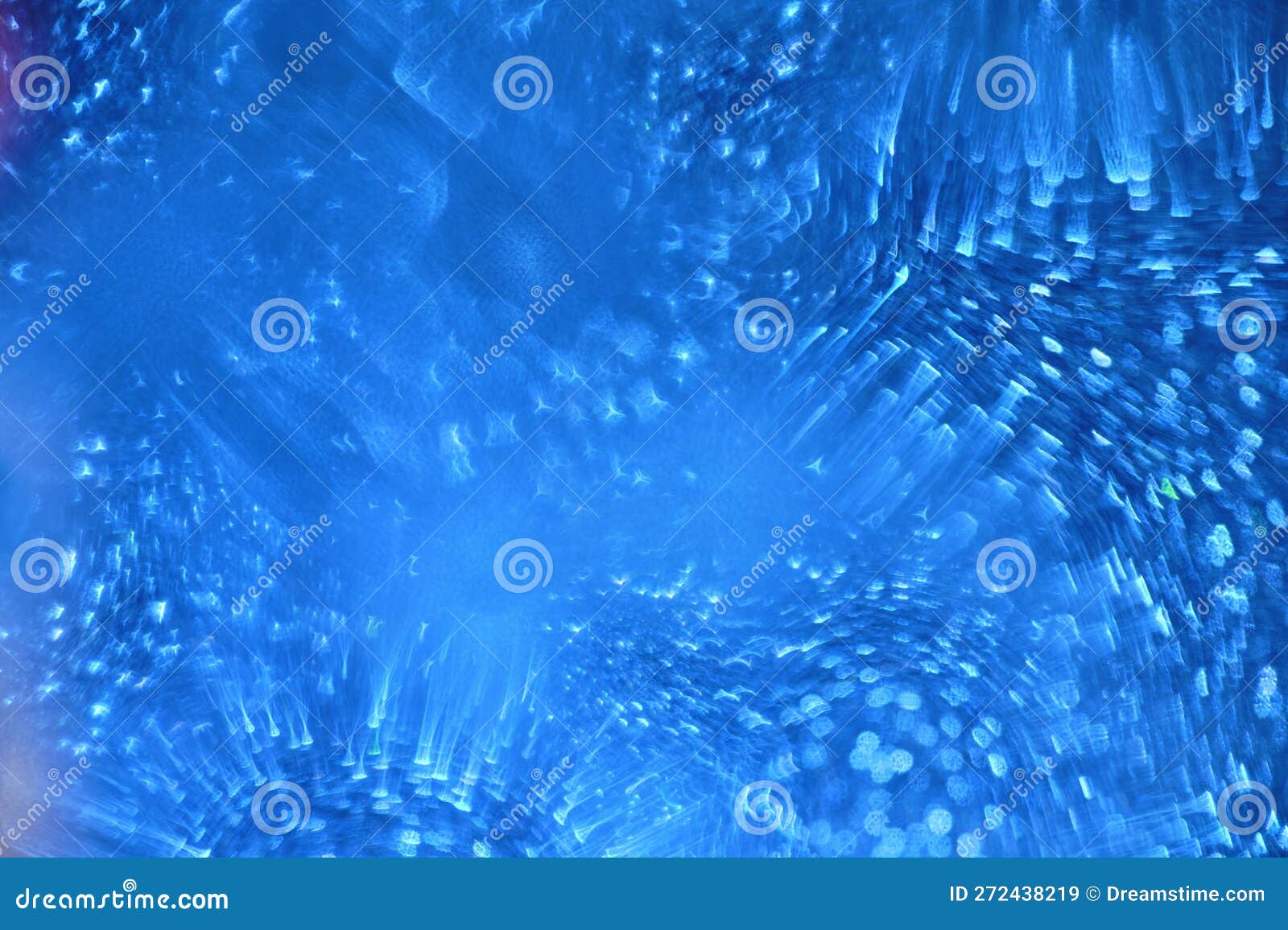 Abstract Blue Background with Blurred Shiny Shapes. Stock Image - Image ...