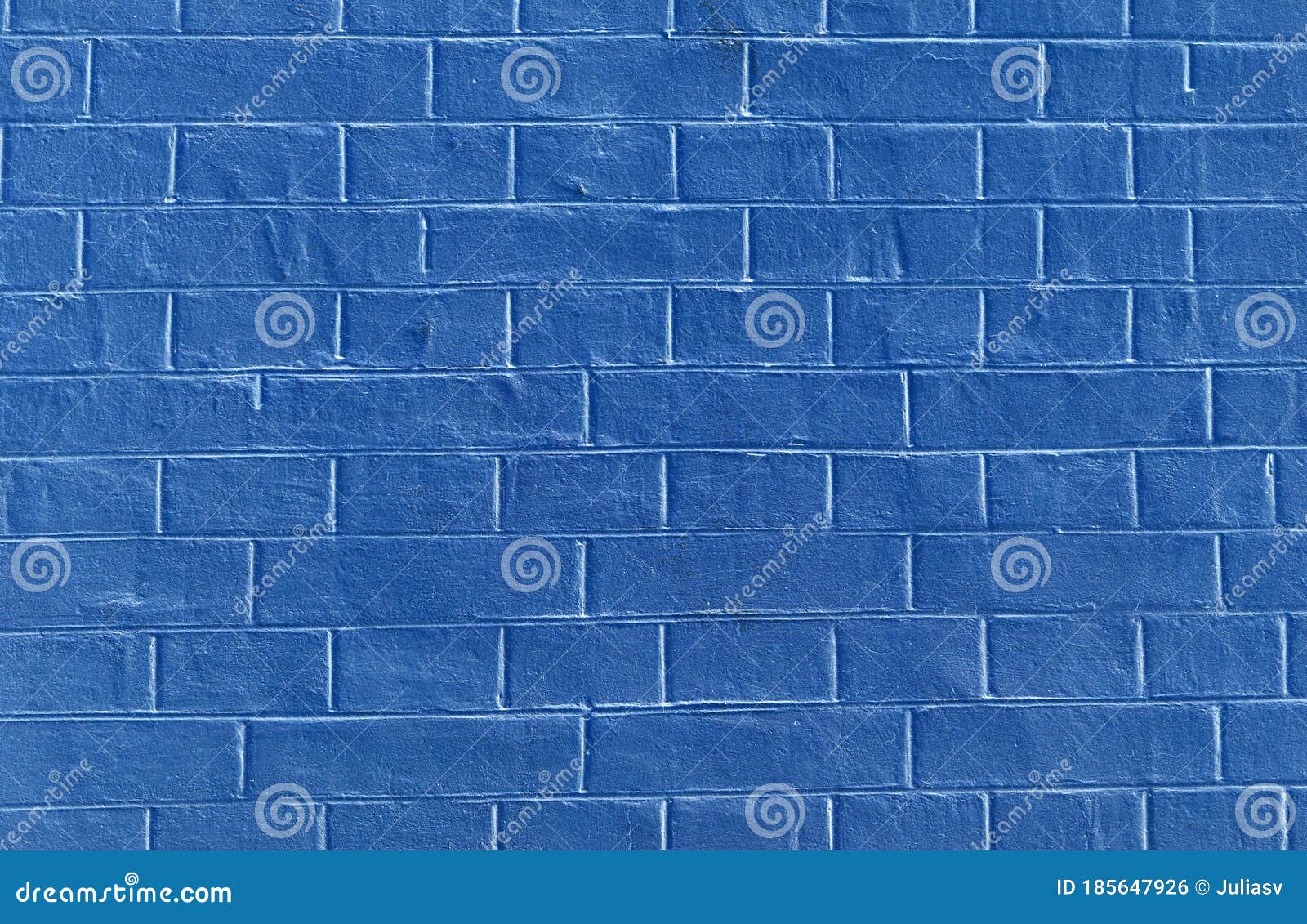 Blue Background with Brickwork Texture Stock Photo - Image of building ...