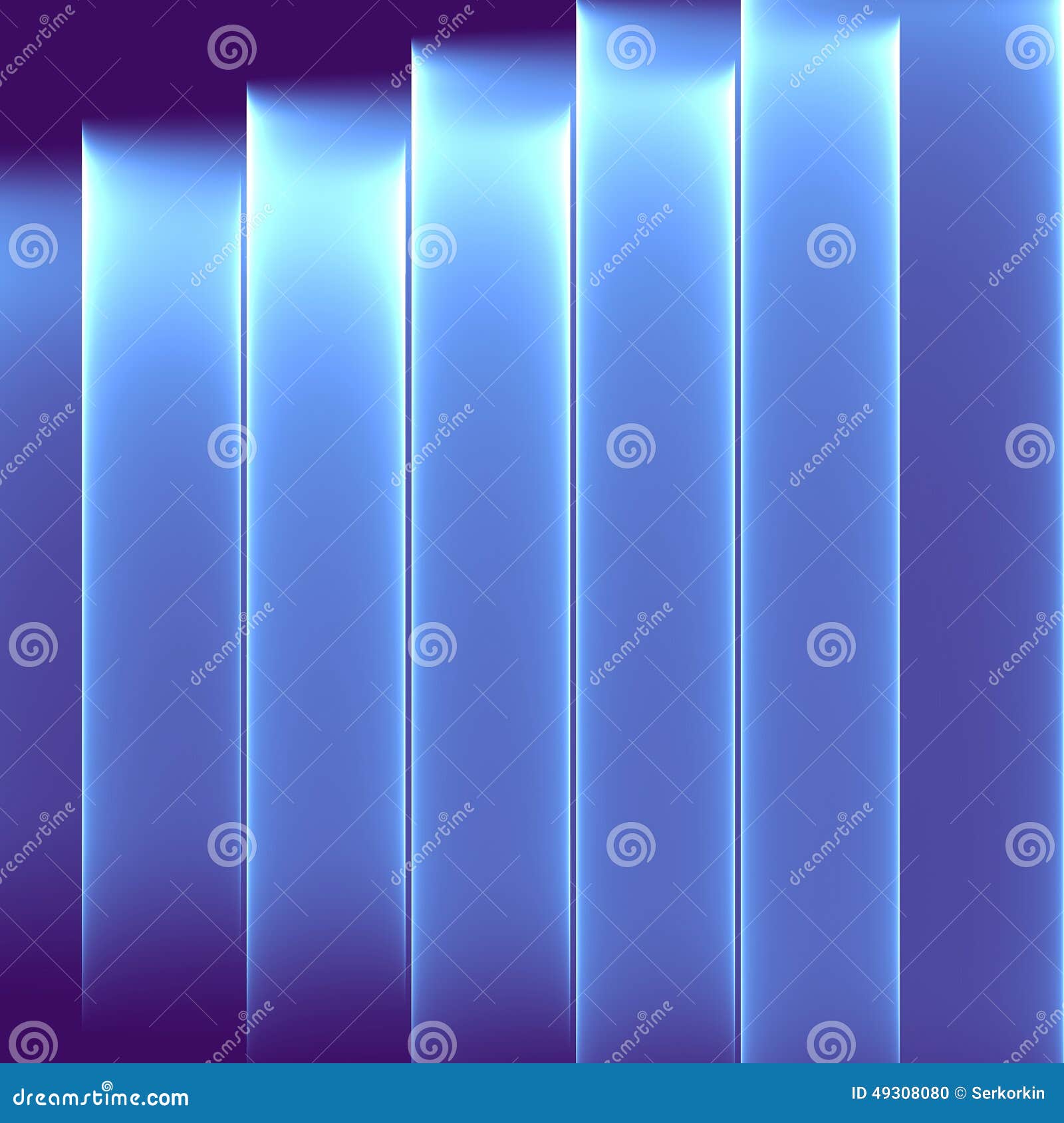 Abstract Blue Background. Bright Blue Stripes. Geometric Pattern in ...