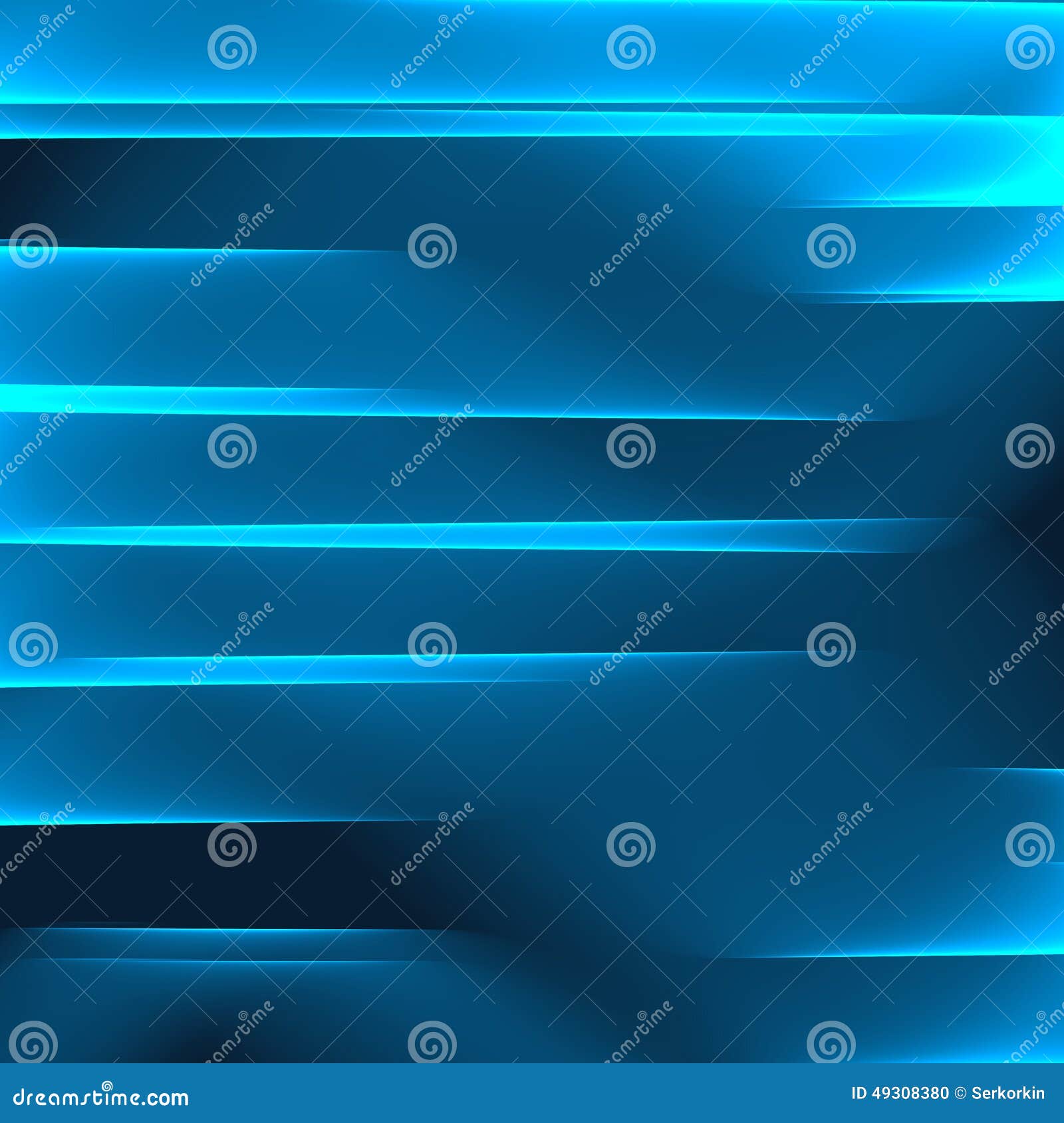 Abstract Blue Background. Bright Blue Stripes. Geometric Pattern in ...