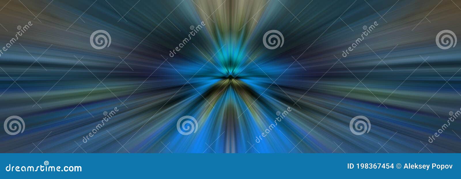 Abstract Blue; Background. Bright Flash of Light Stock Illustration ...
