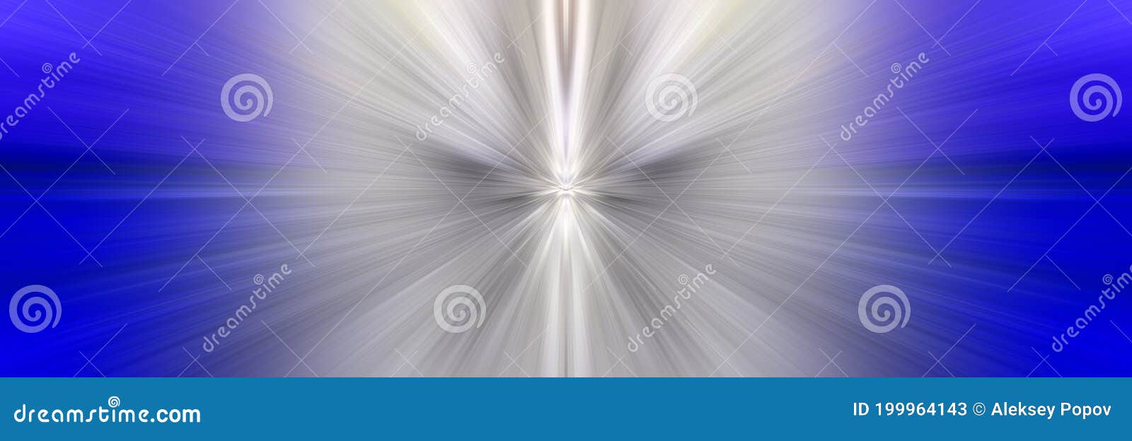Abstract Blue Background. Bright Flash of Light Stock Illustration ...