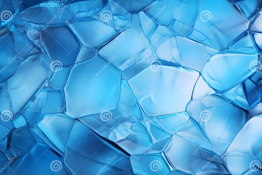 Abstract Blue Background with Broken Glass Stock Illustration - Illustration of blue, prevention ...