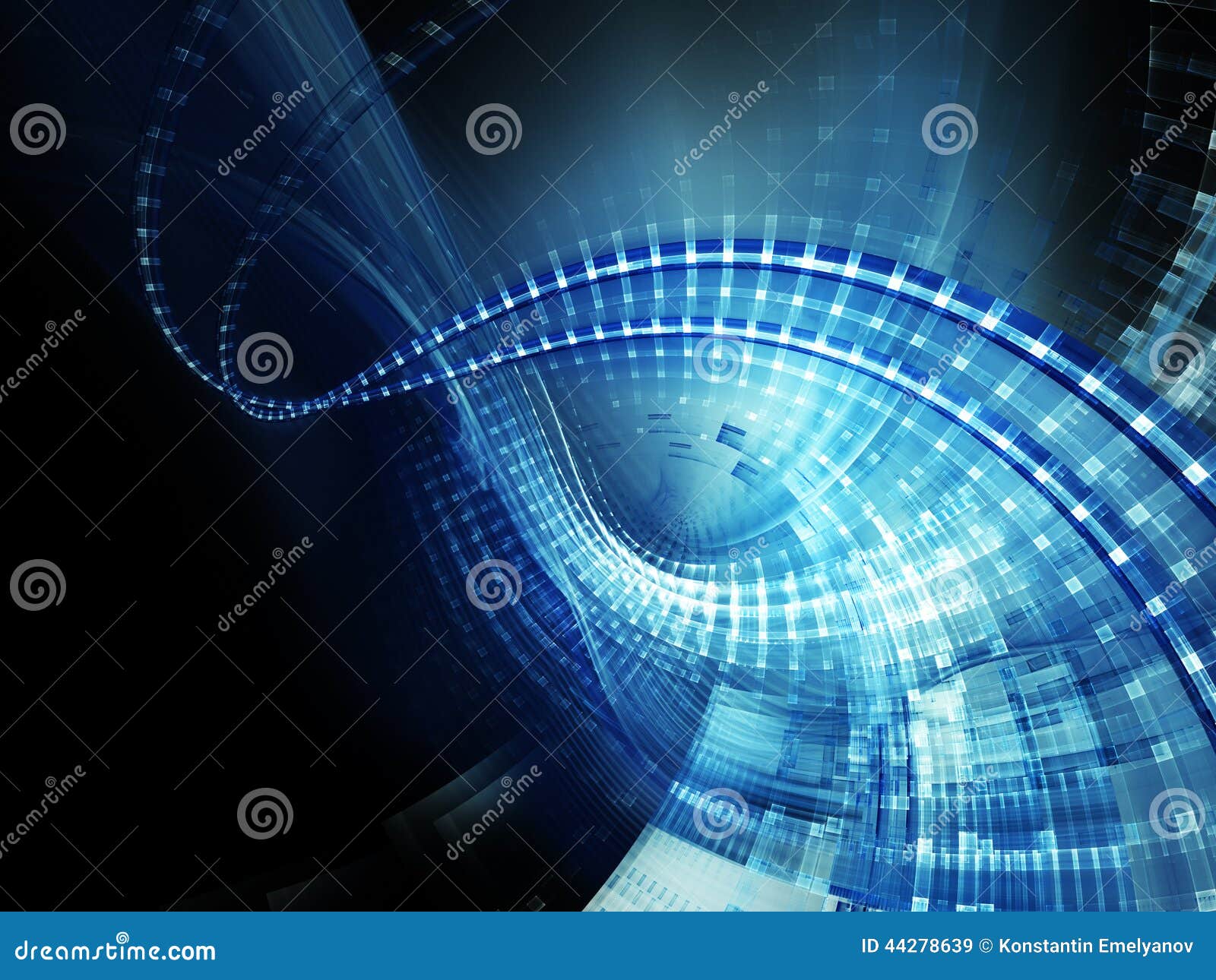 Abstract blue background stock illustration. Illustration of design ...