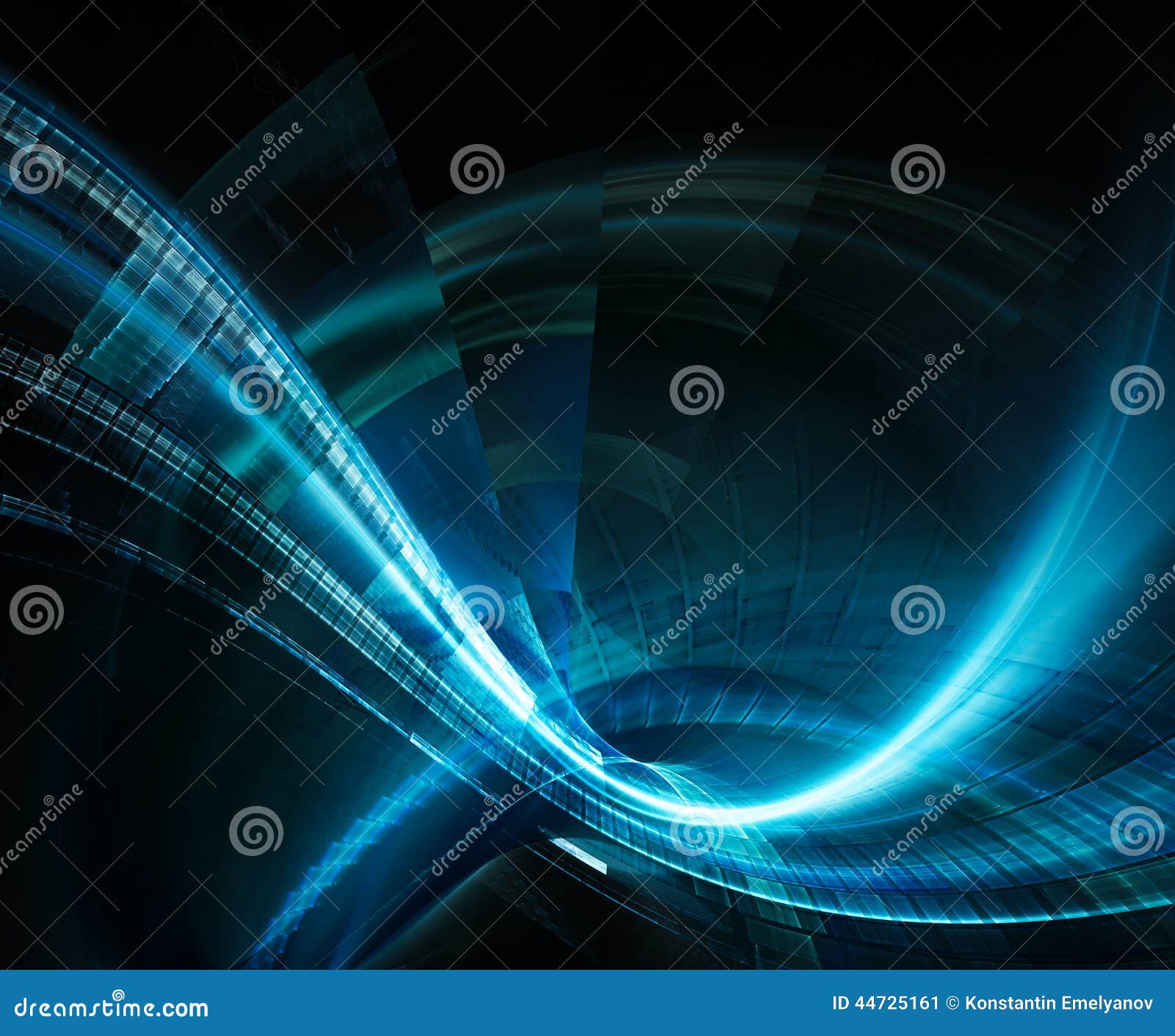Abstract blue background stock illustration. Illustration of artistic ...